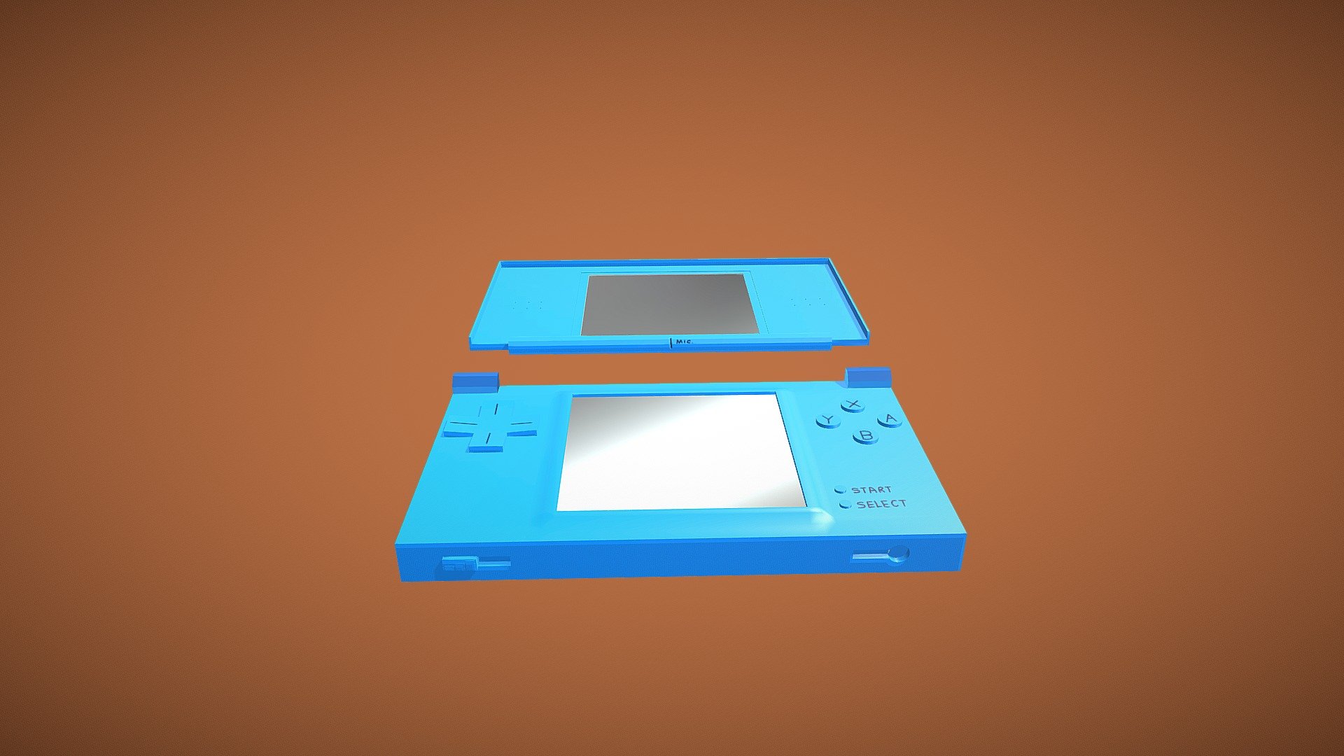 DS Lite - 3D model by Jemima (@ghoulatte) [364e13b] - Sketchfab