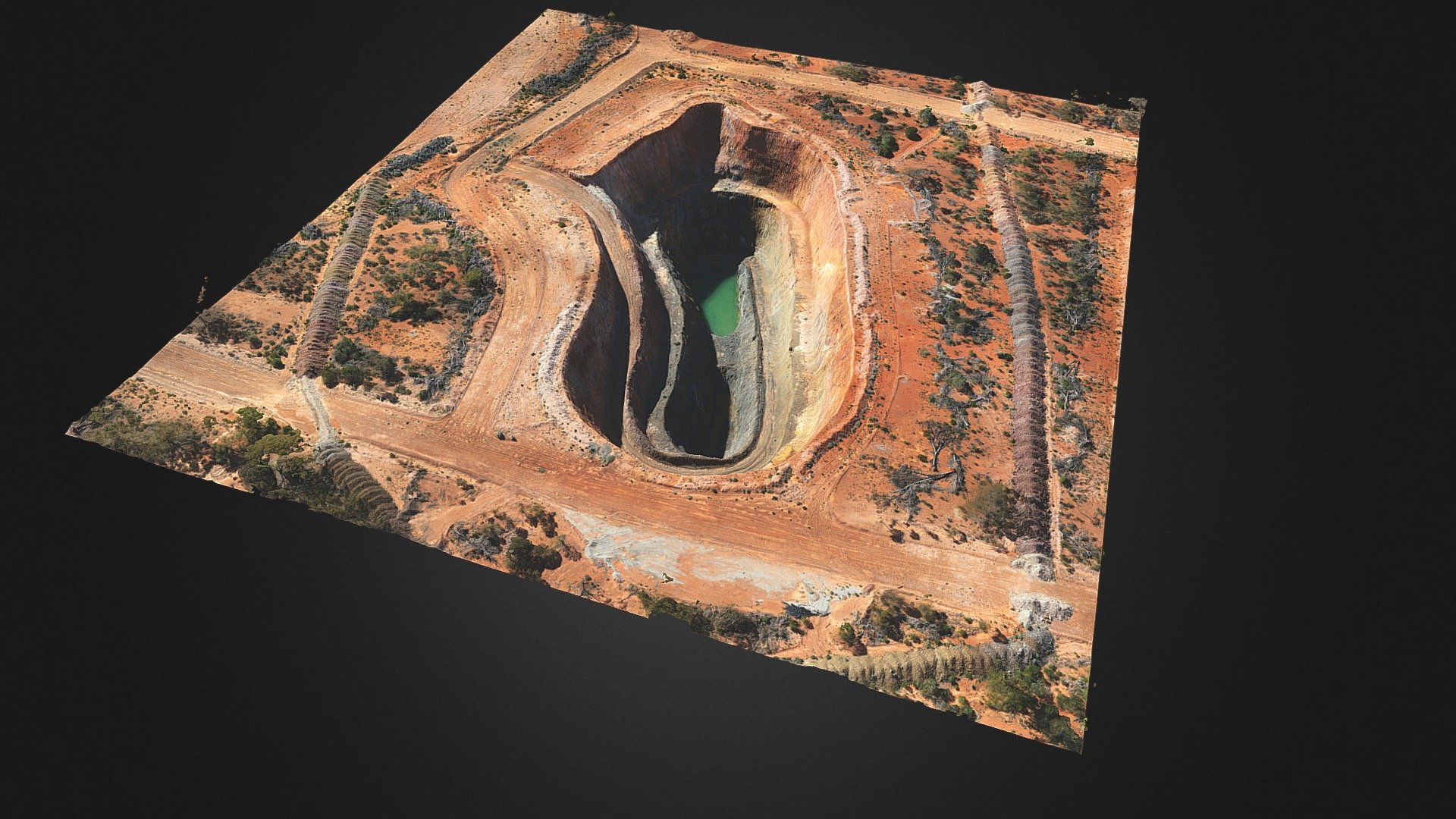 Pit Survey 3D Model - 3D model by Terra Drone Australia (@C4DIntel ...