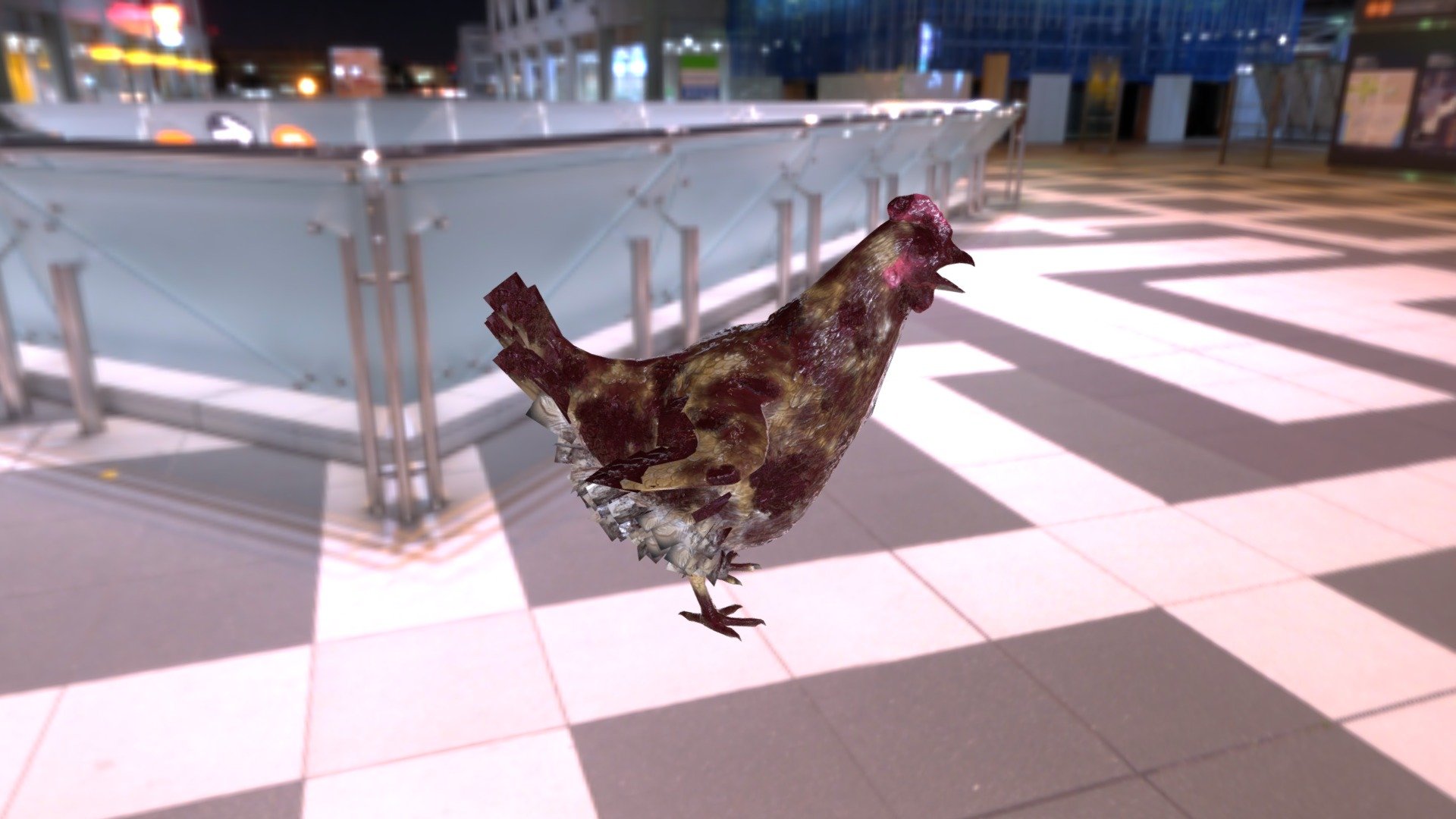 Chicken dead - 3D model by wetpwnage [36504fa] - Sketchfab