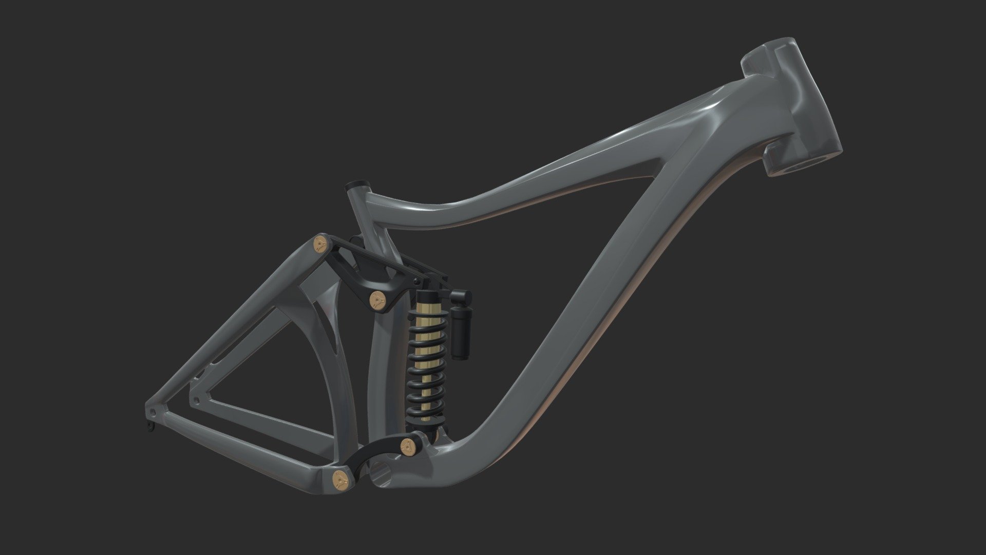 Downhill Frame Giant Glory - 3D model by lorranmedeiros [3650b10 ...