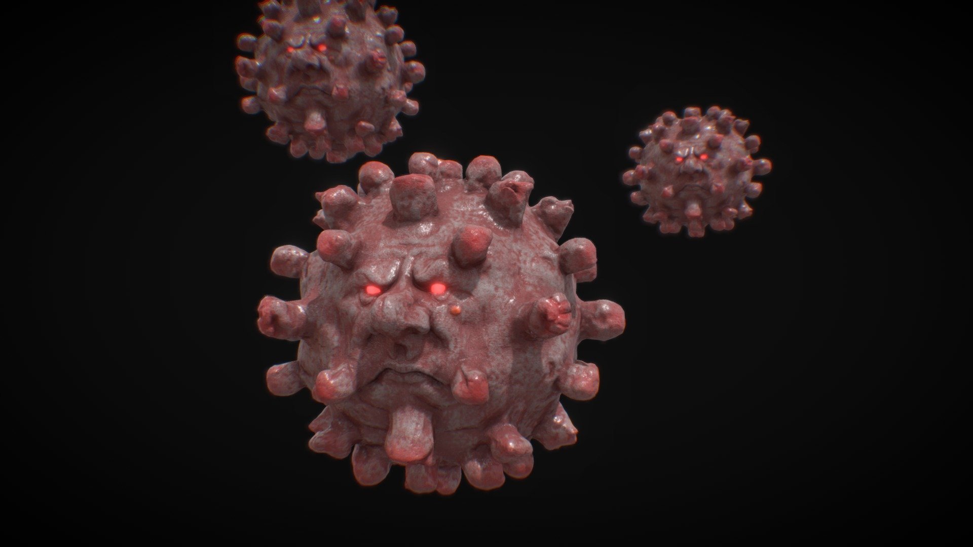 FUNDRAISER for COVID-19 / CORONAVIRUS - Buy Royalty Free 3D model by ...