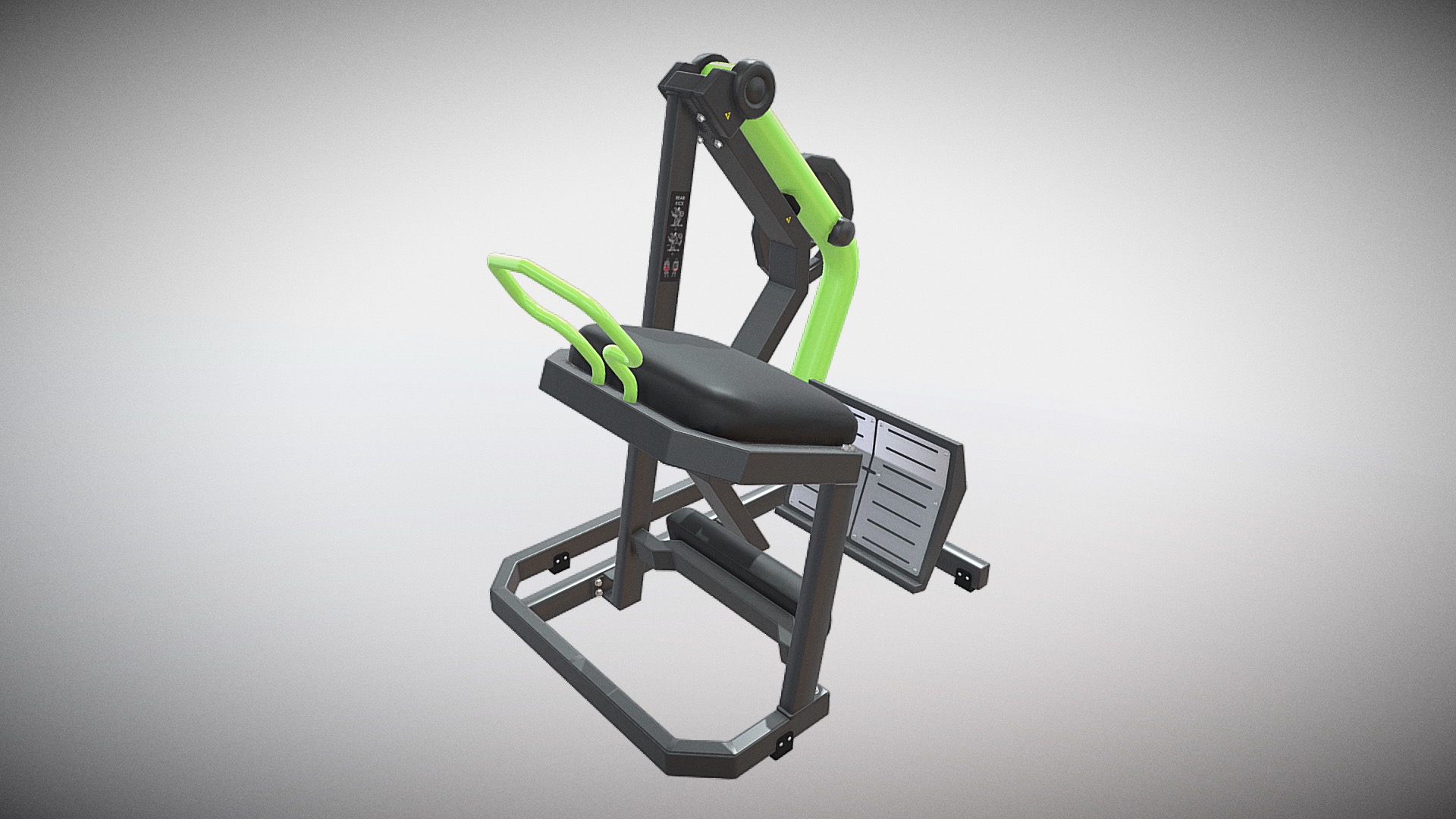 REAR KICK - 3D model by supersport-fitness [36526ca] - Sketchfab
