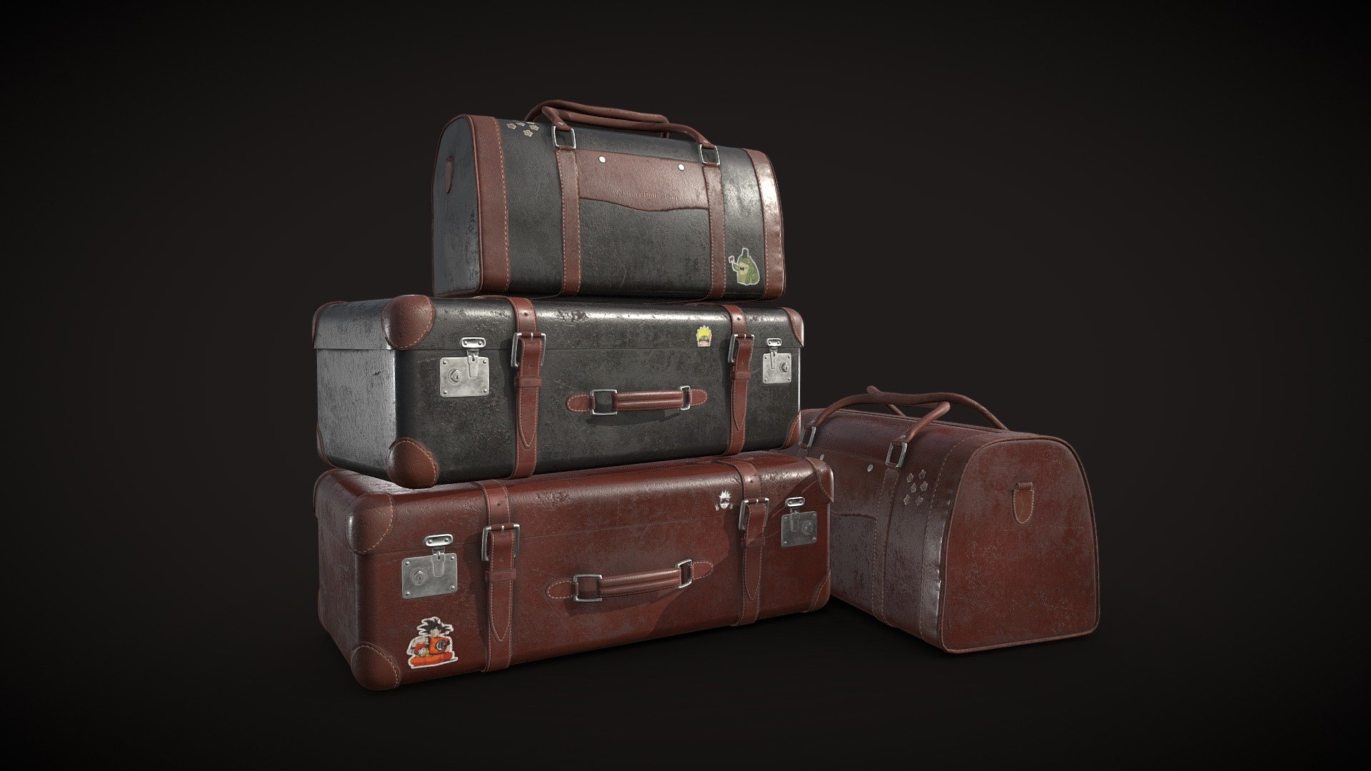Duffle Bag - Asset - 3D model by Atsman (@atsman100) [3653525] - Sketchfab