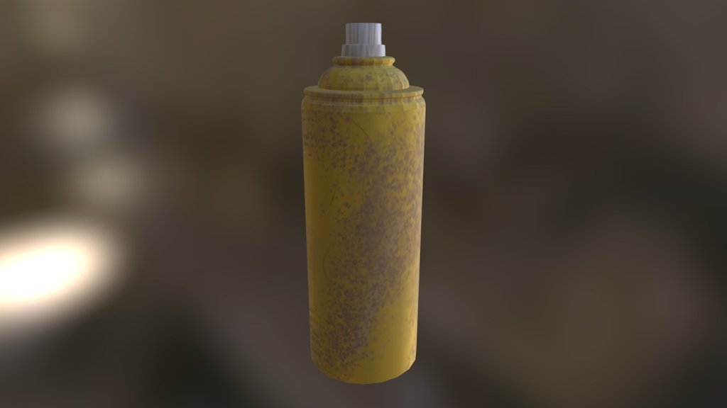 Spray paint can example - 3D model by raphy_03 [36543ac] - Sketchfab