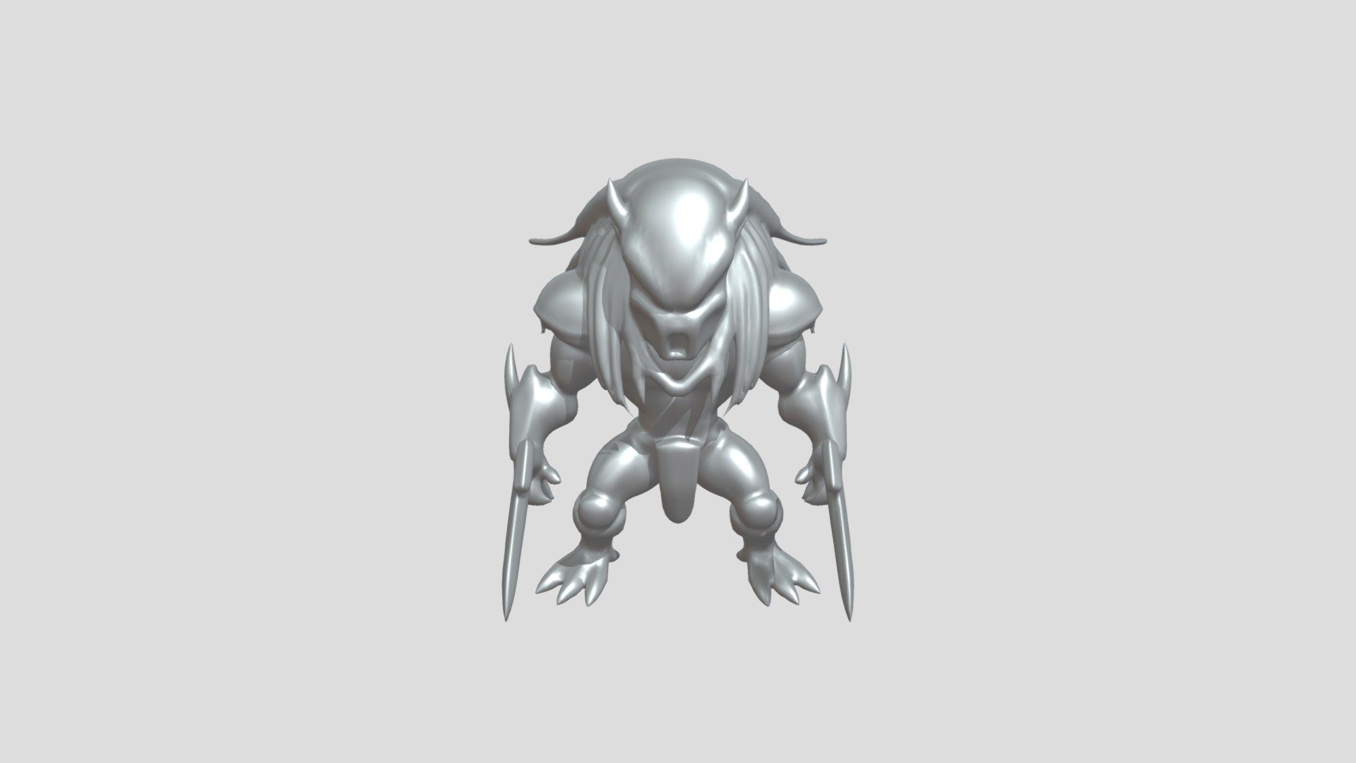 Armored alien warrior - 3D model by Kargareteli [3654d2c] - Sketchfab