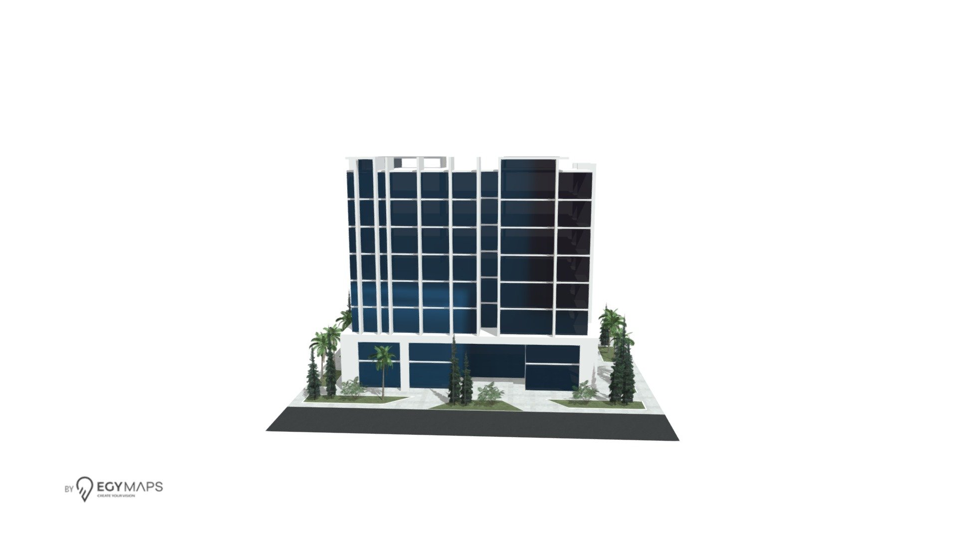 modon mega tower - 3D model by Egy-maps [3655360] - Sketchfab