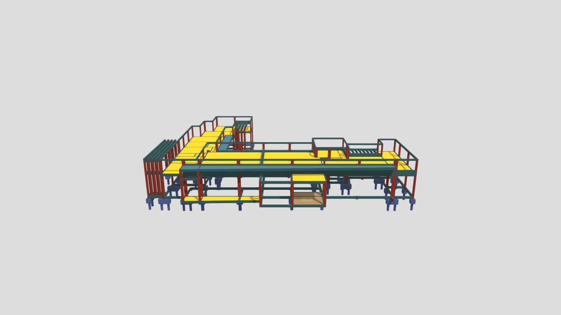 Modelo Estrutural - Eduardo - 3D model by W Freitas Engenharia ...