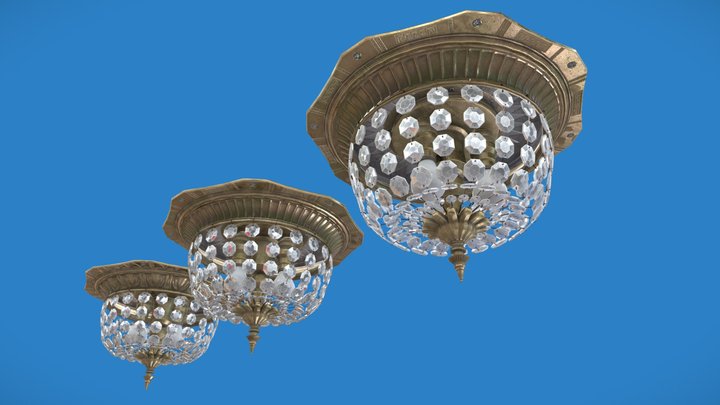 Ceiling-light 3D models - Sketchfab