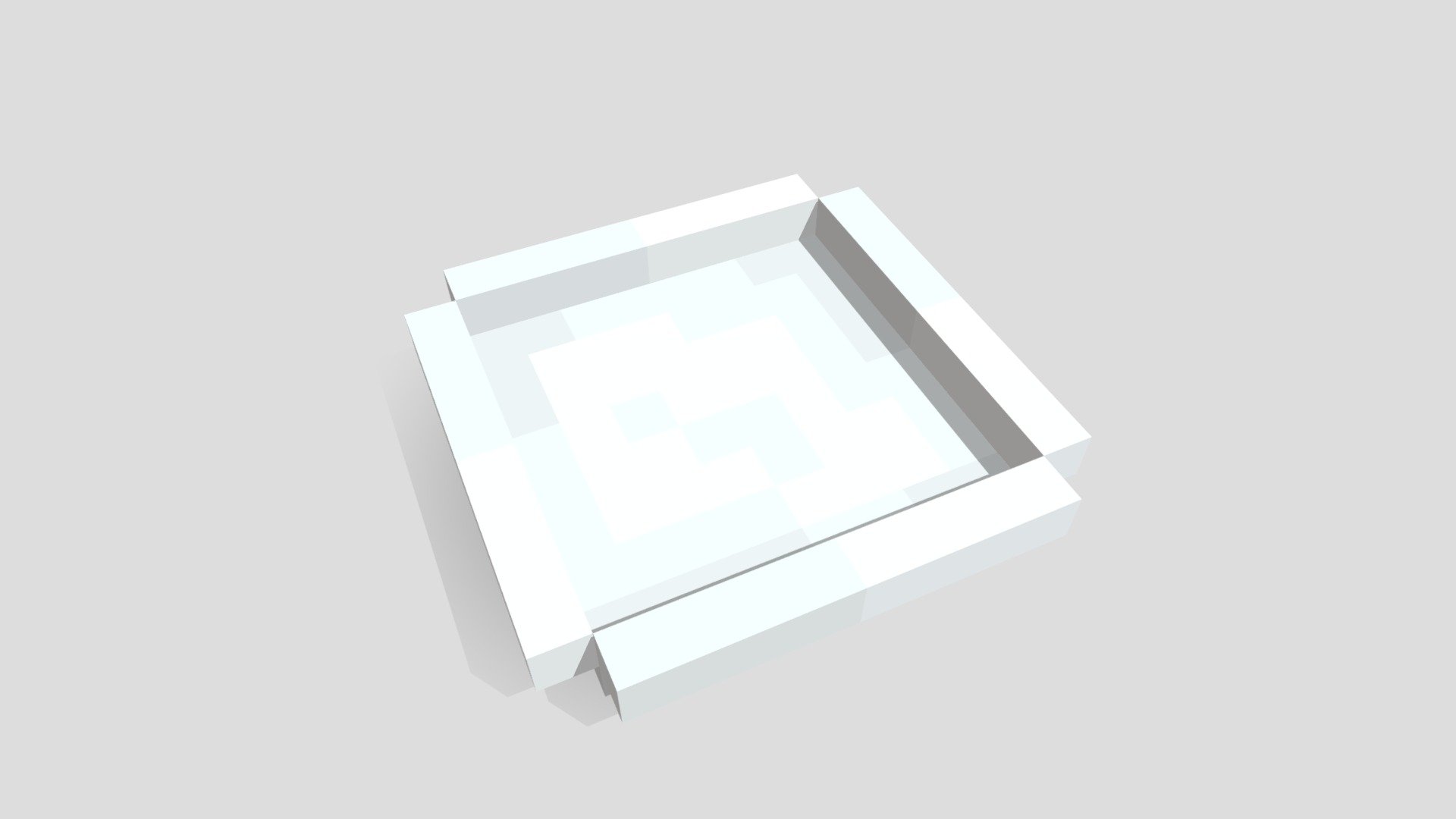 Minecraft Procelain Plate - 3D model by sicksnipes [3656635] - Sketchfab