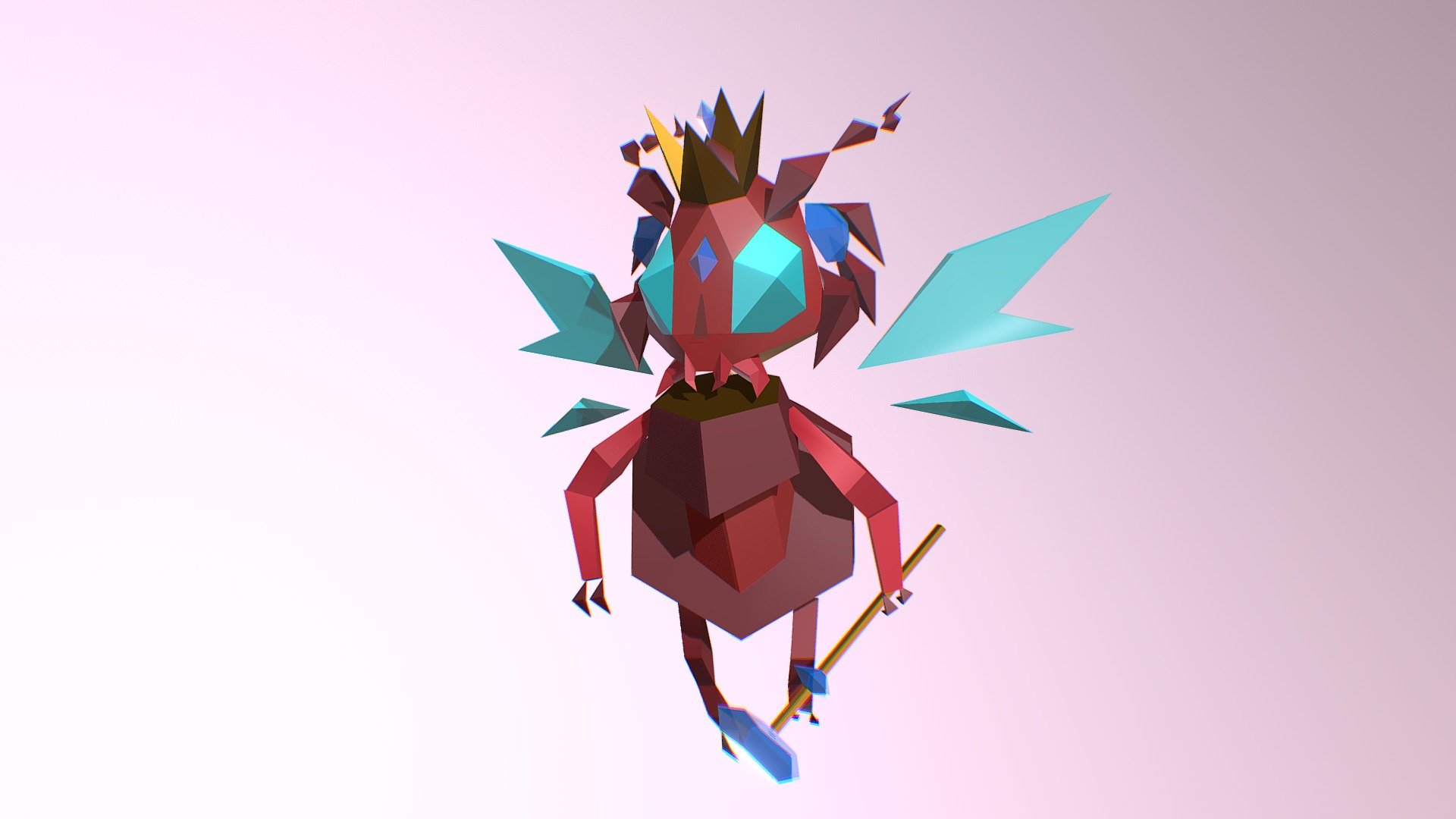 Hive Queen@idle - 3D model by franikotian [3657588] - Sketchfab