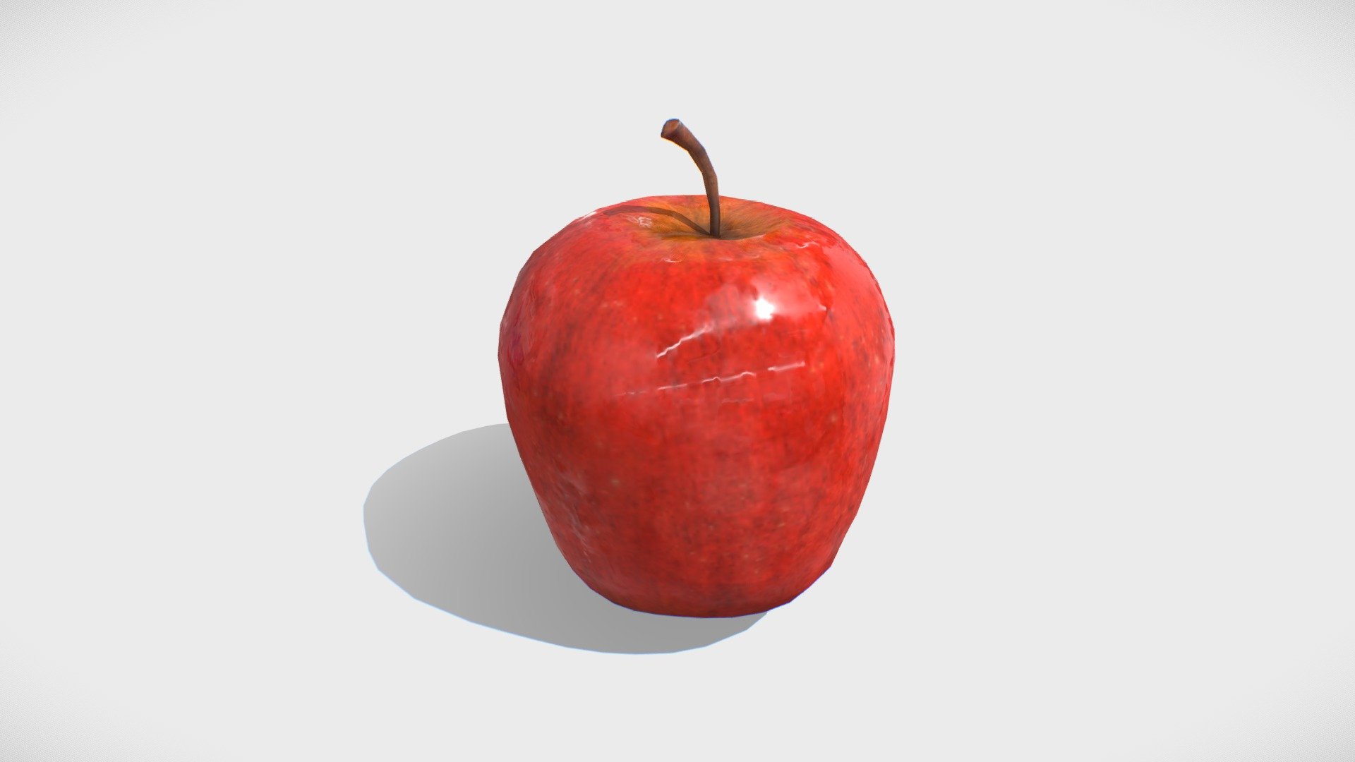 Low-Poly Red Apple - Download Free 3D model by Jawlex (@jawlex3d ...