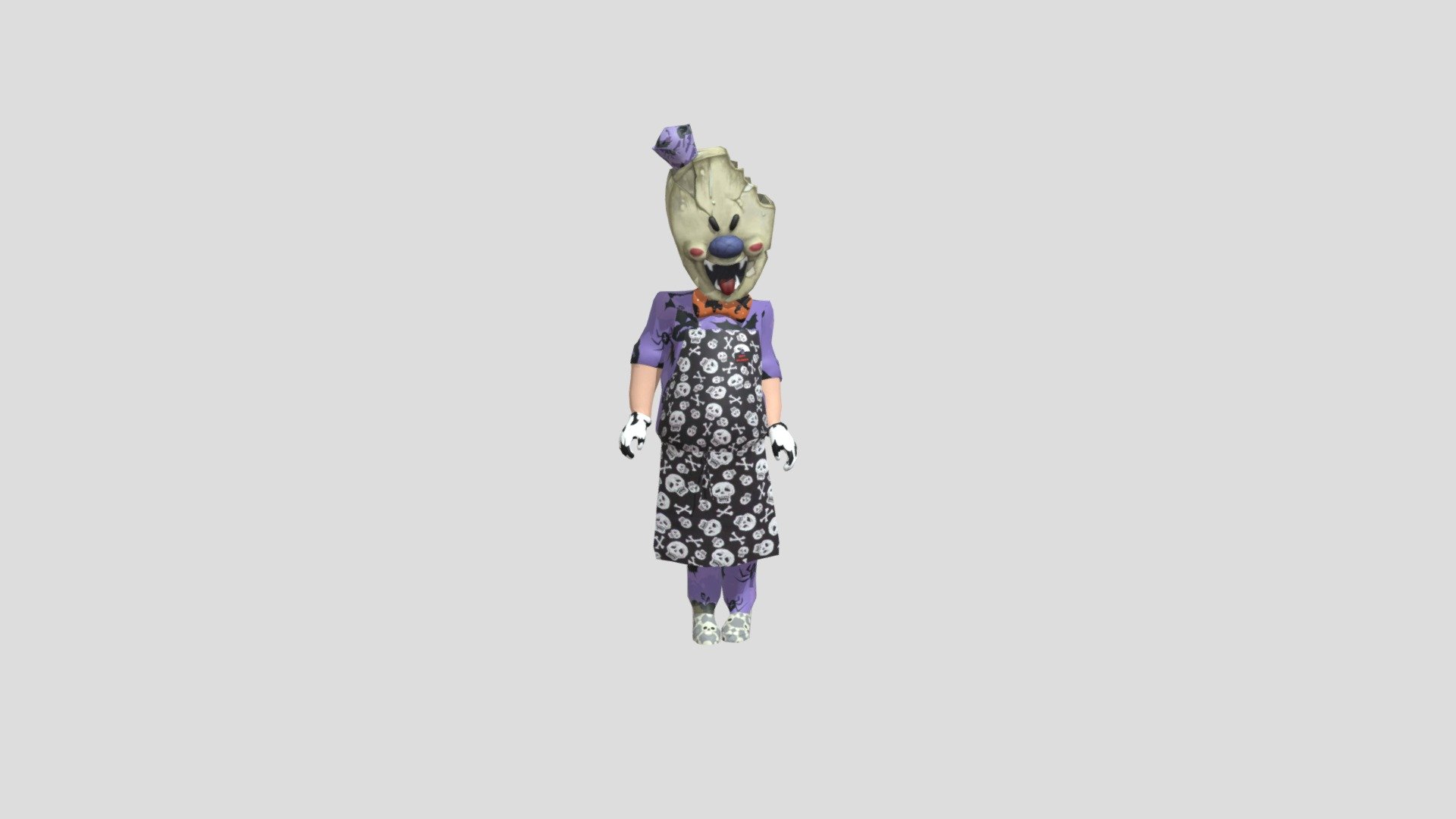 Ice_scream_rod_halloween_mod - Download Free 3D model by Чорний бро ...