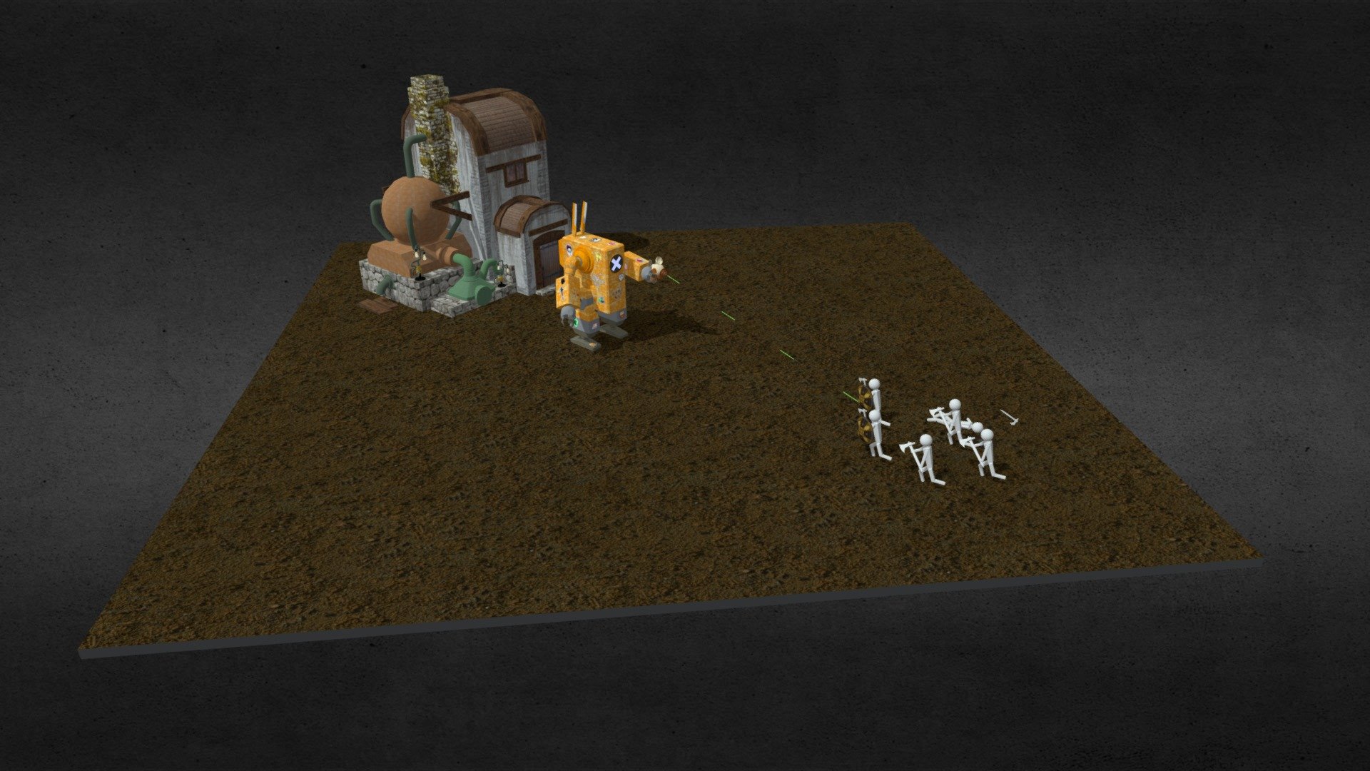 DP3 - HW9 - 5 draft objects with textures - Download Free 3D model by ...
