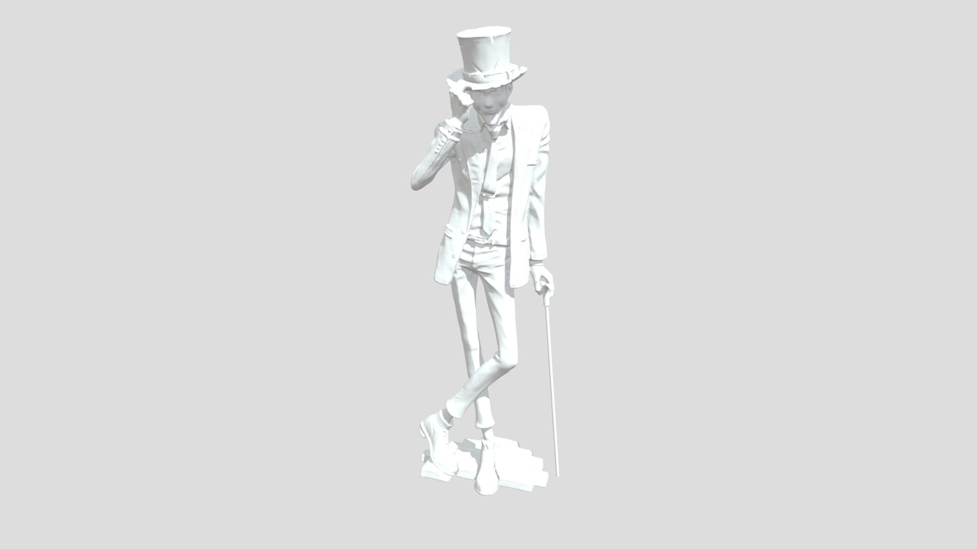 Lupin the third, figure, ready to 3D print - 3D model by ivan0309 ...