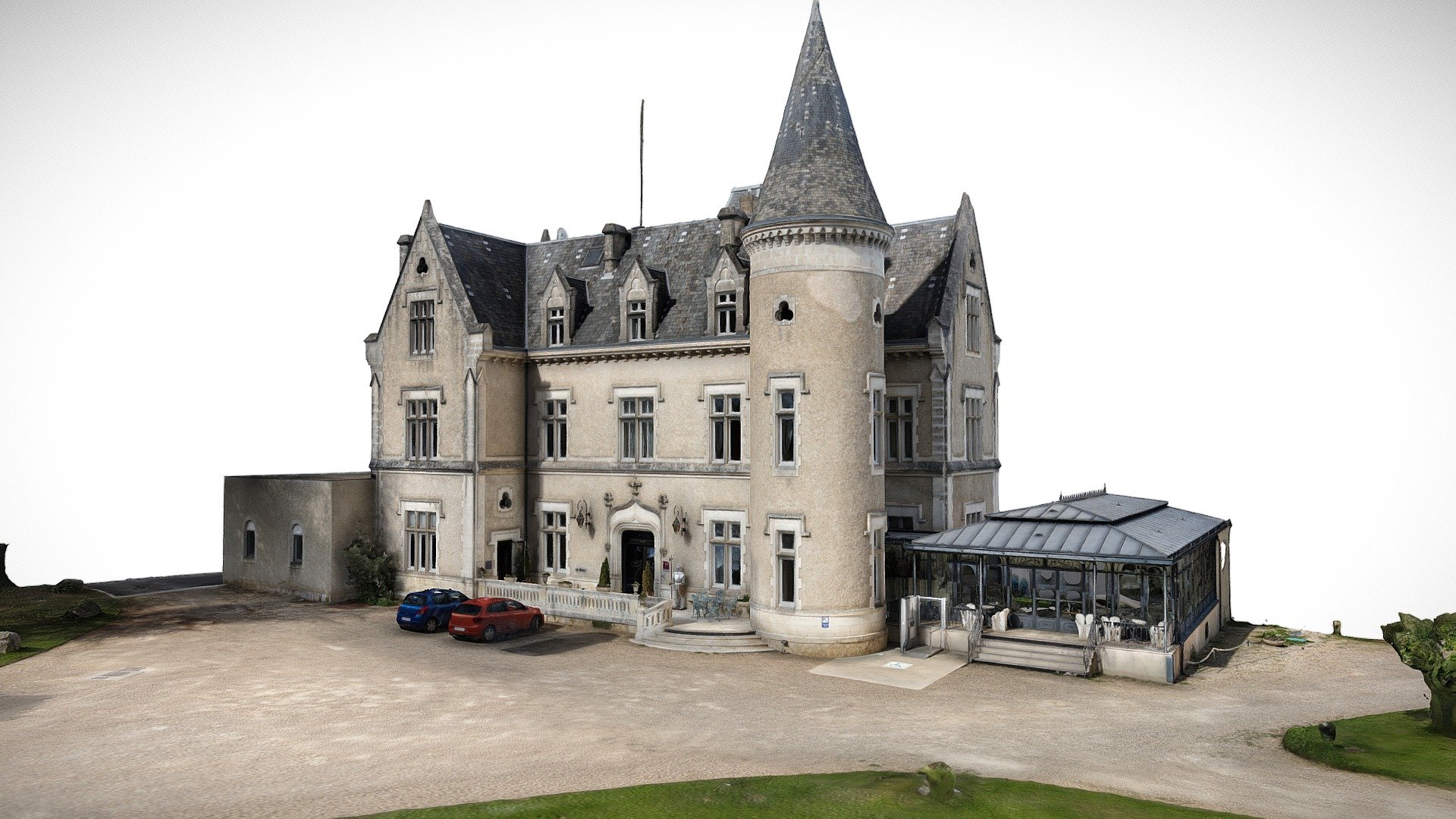 Château des Reynats - Download Free 3D model by 3DA - Loïs PUIG (@3da ...