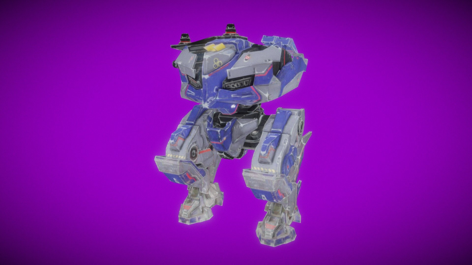 MECHA Robot XR-328 - Buy Royalty Free 3D model by Luna Studio ...