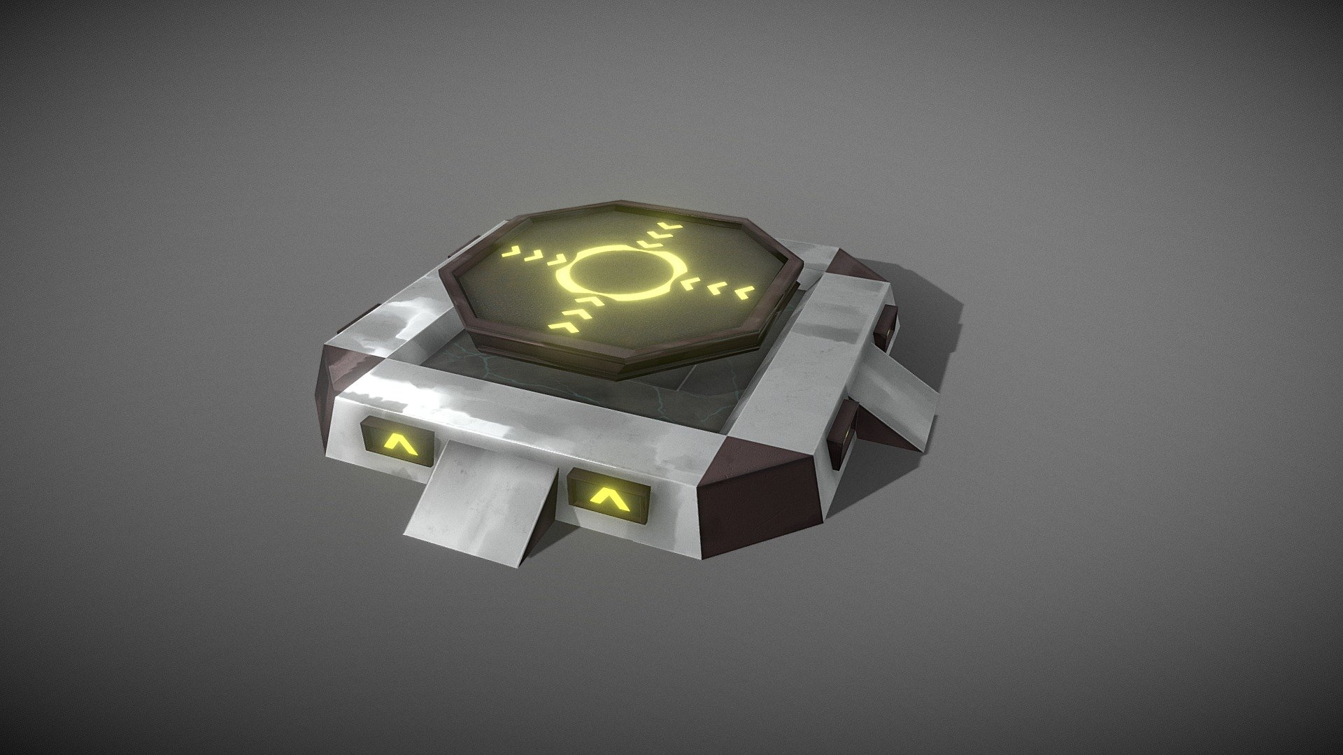 Stylized Jump pad - 3D model by Twil1ghtshroud [365d539] - Sketchfab