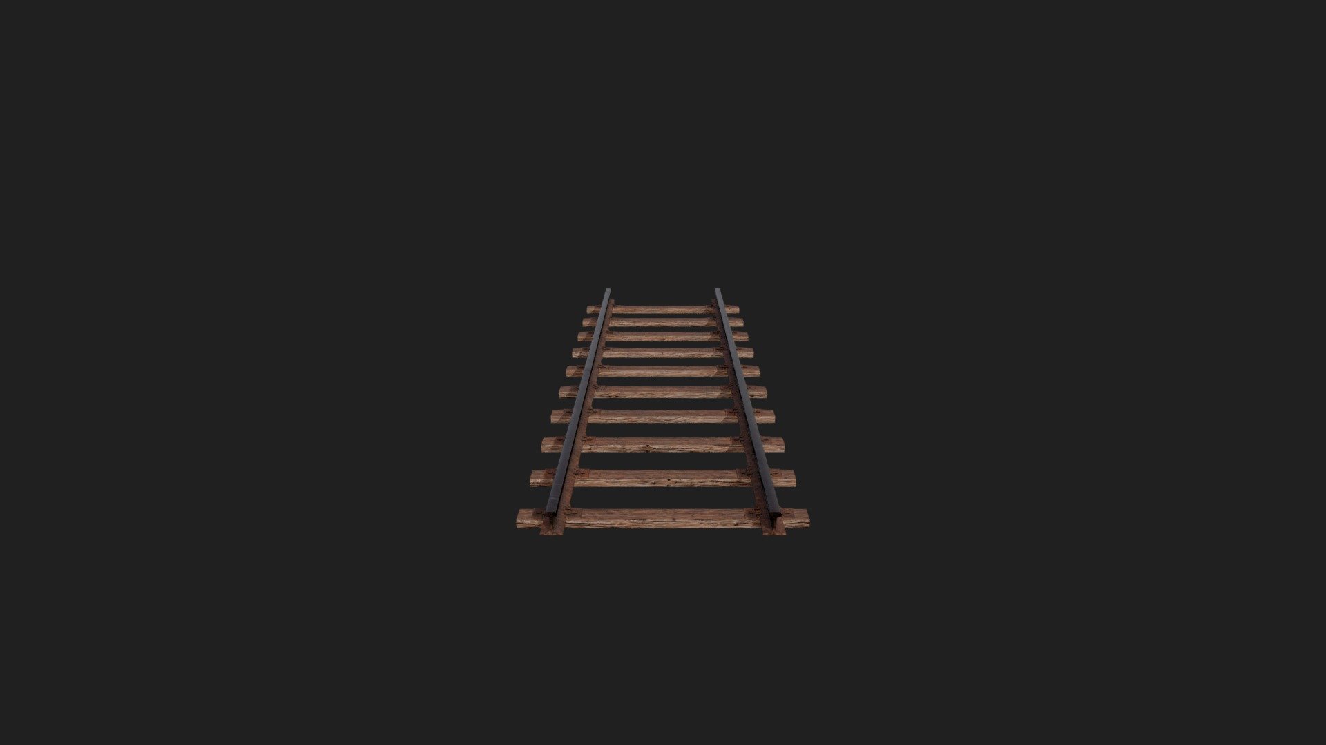 Train Tracks - 3D model by Indigo Perez (@indigoperez) [365d655 ...