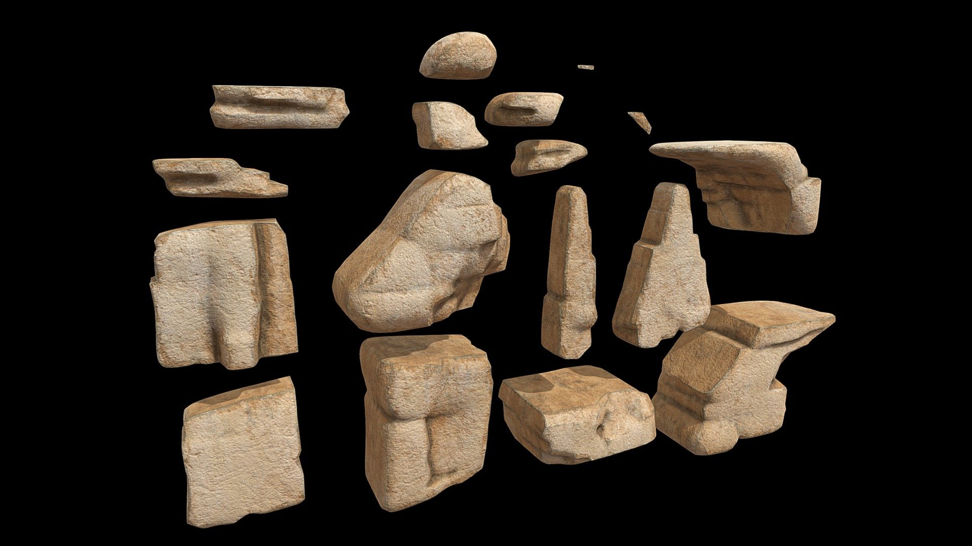 Rock (7) - Download Free 3D model by mohamedhussien [365dcc7] - Sketchfab