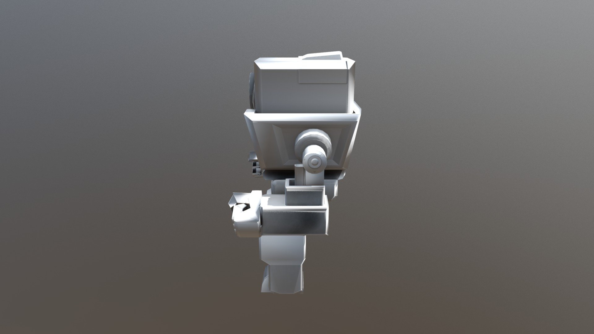 Robot Low Poly - 3D model by cmcnutts34 [365ec9e] - Sketchfab