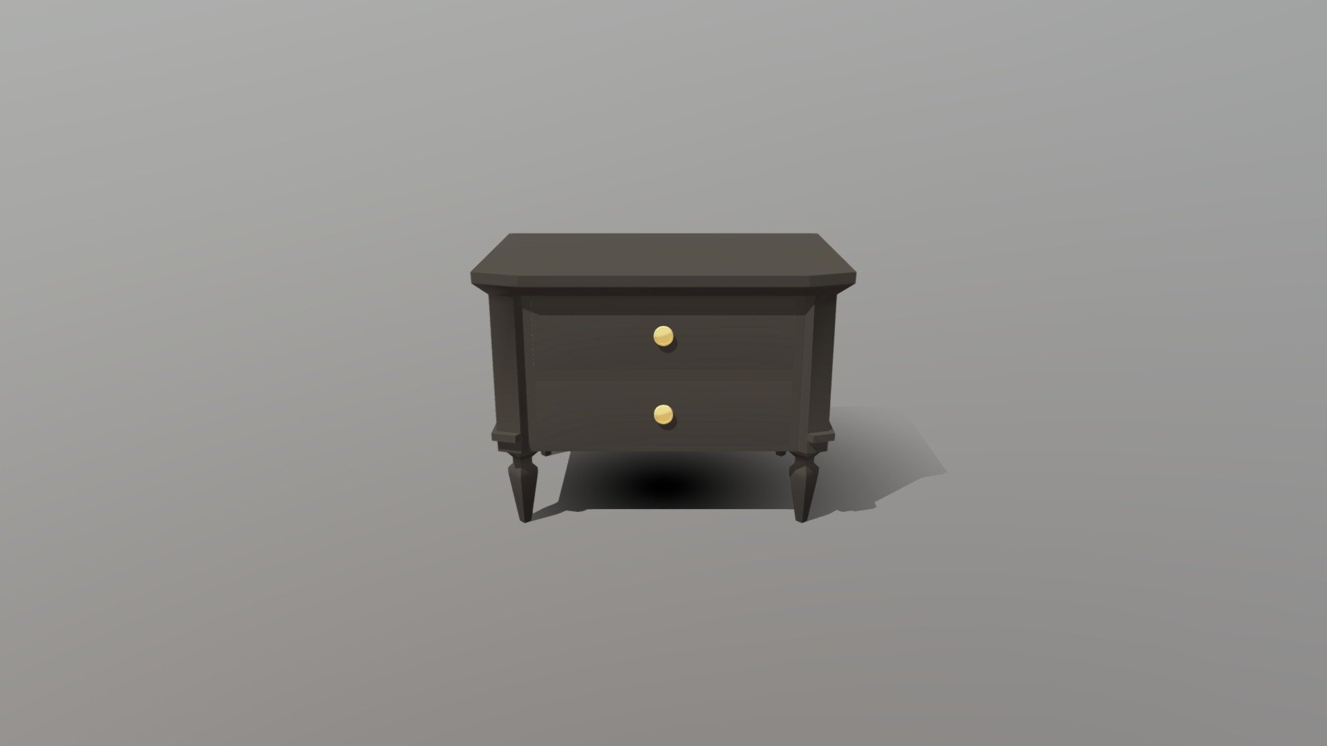 Bedside Table - Download Free 3D model by kyuukonneko [365ed8b] - Sketchfab