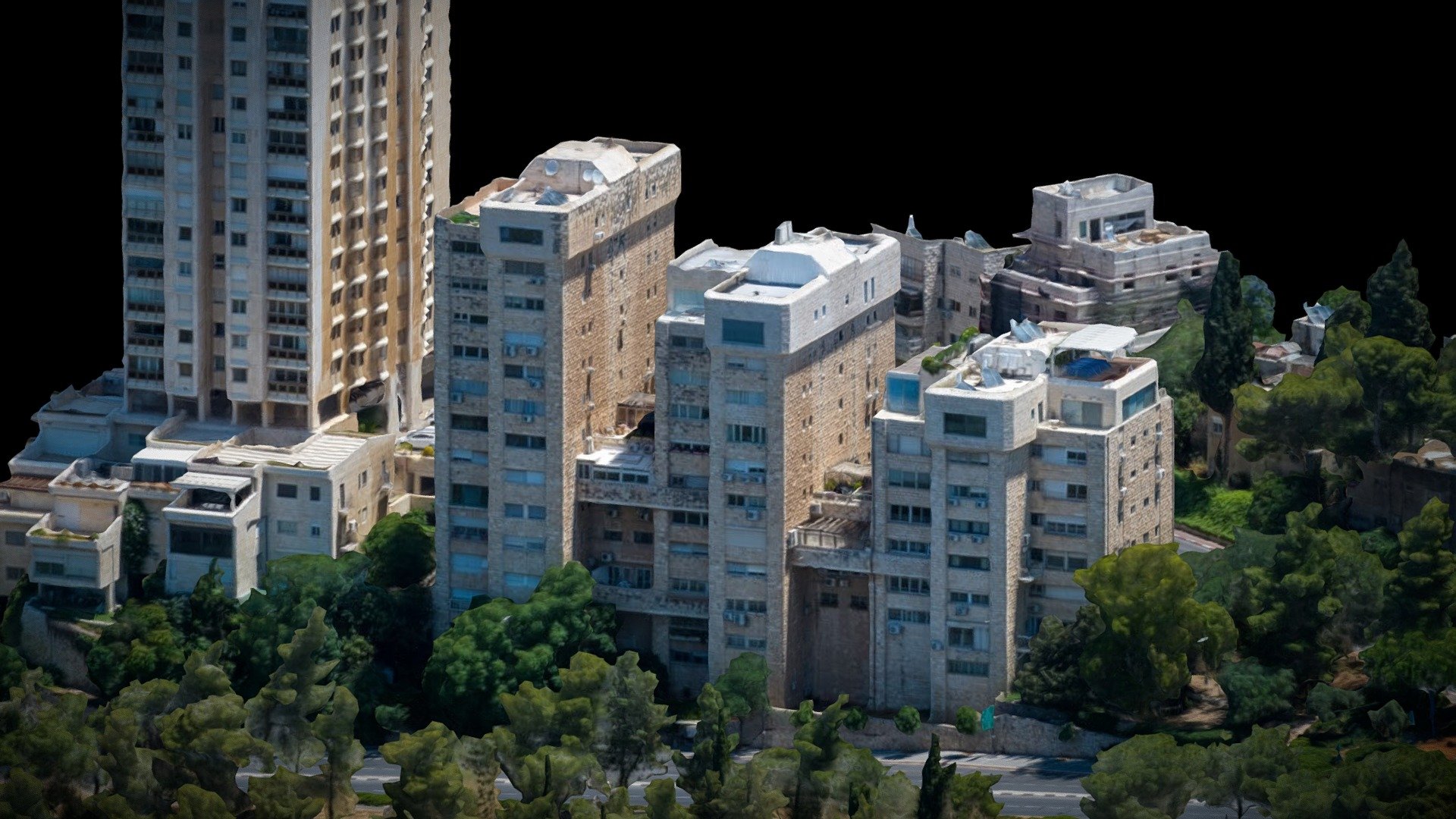Diskin St | Jerusalem | Israel - 3D model by Roy Ea (@royea6) [365f965 ...