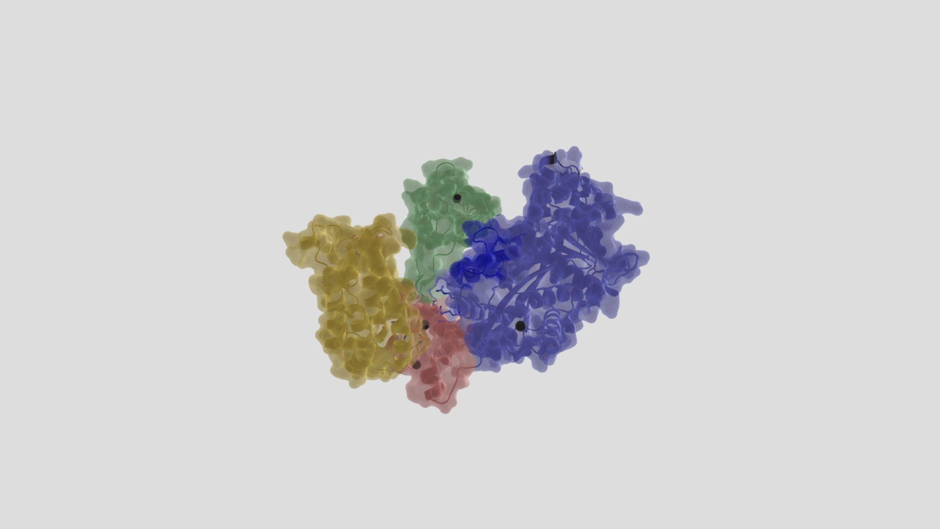 p300: structure of a histone acetyltransferase - 3D model by sm0ak ...