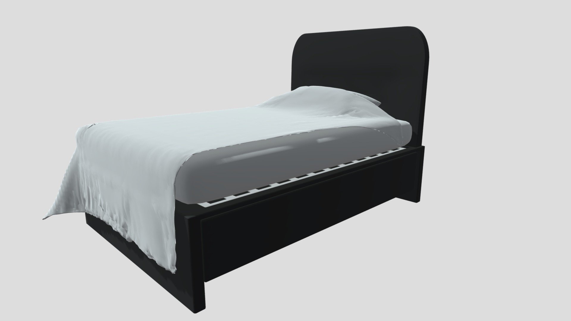 Full-size Bed - Download Free 3D model by Superenforcer_xp [3661d52 ...