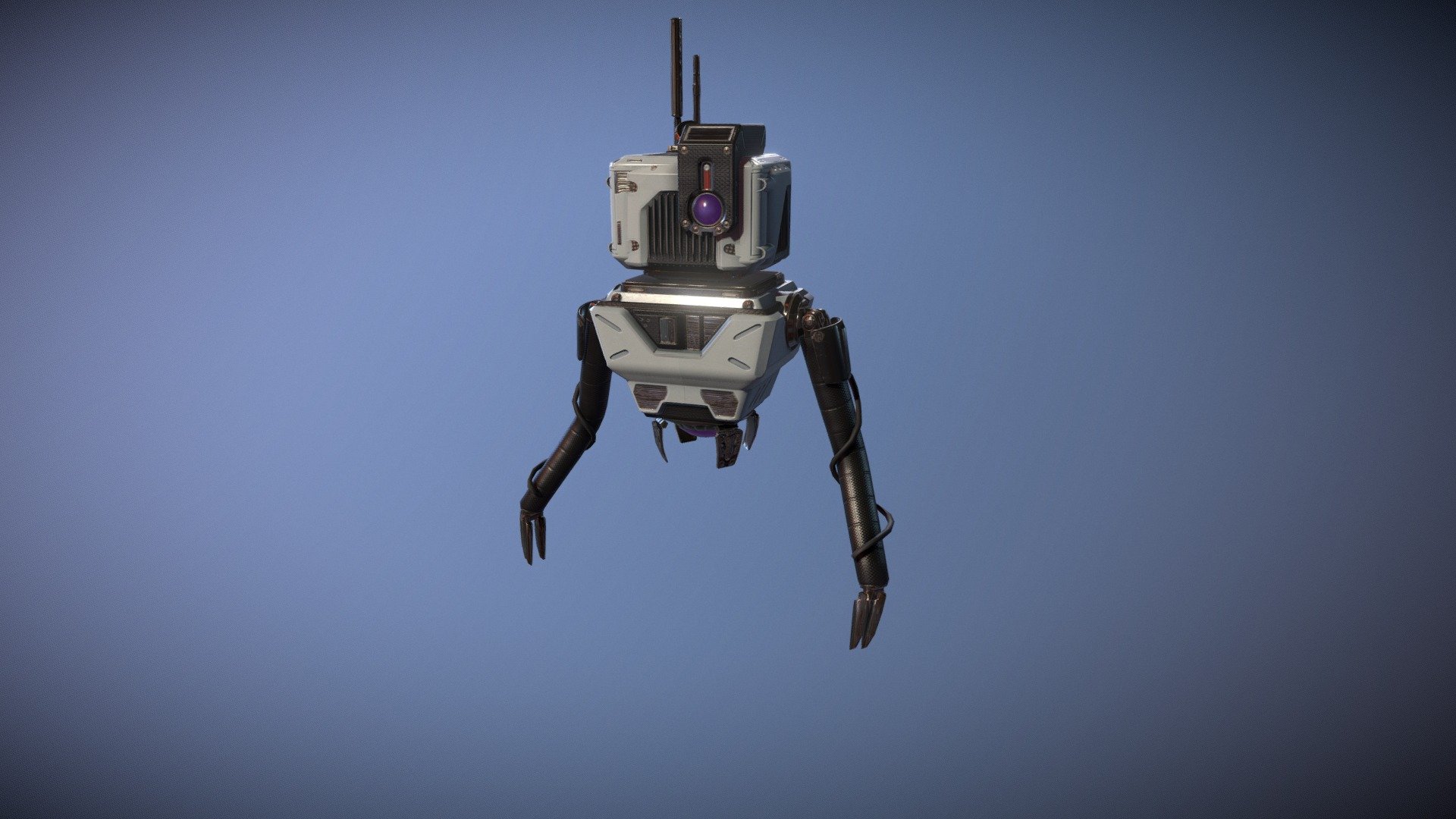 Recon Robot - 3D model by polygonmaker [3663eb6] - Sketchfab