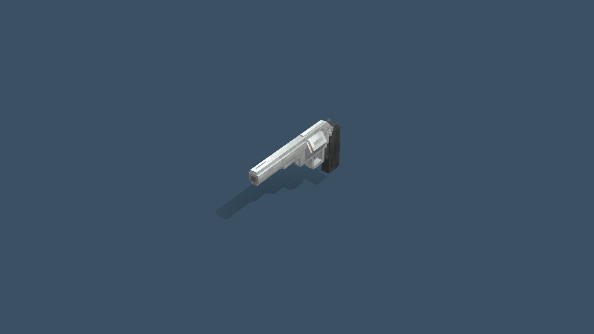 Simple Revolver - 3D model by DerfX [3664b33] - Sketchfab