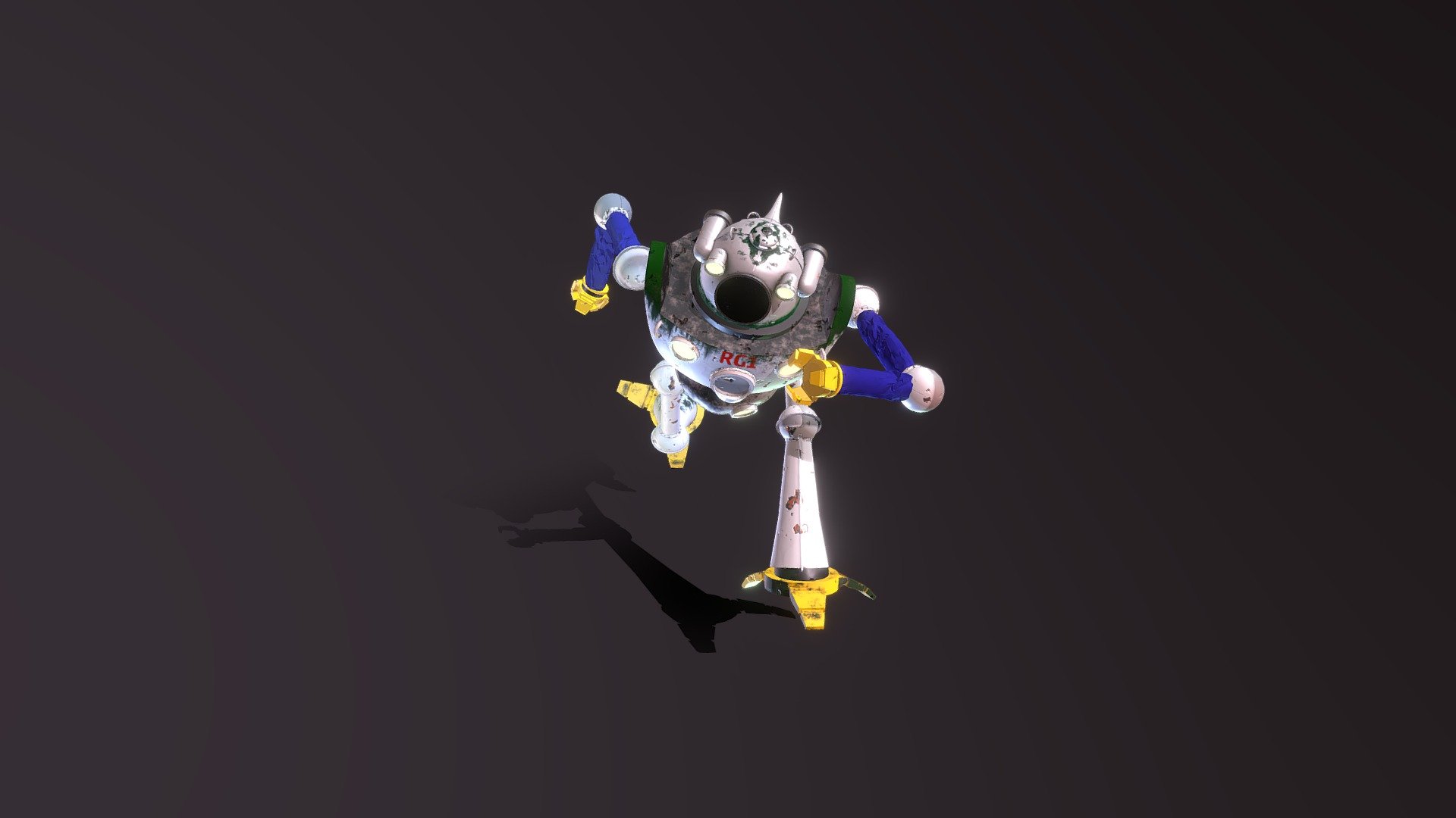 RG Animation Walk&Run - 3D model by picpic1979 [3665200] - Sketchfab
