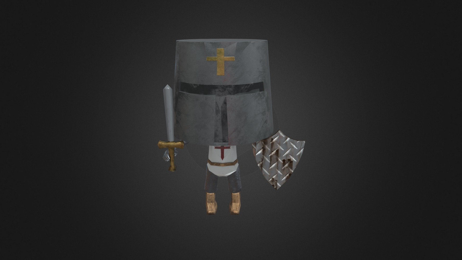 Knight - 3D model by Brighty360 [3666128] - Sketchfab