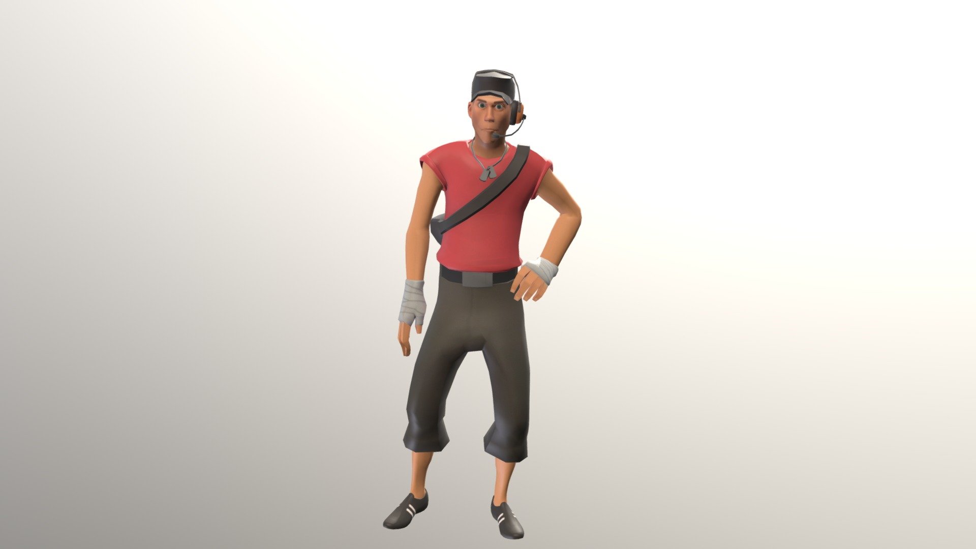 Running Scout - 3D model by kawisin [36667e0] - Sketchfab