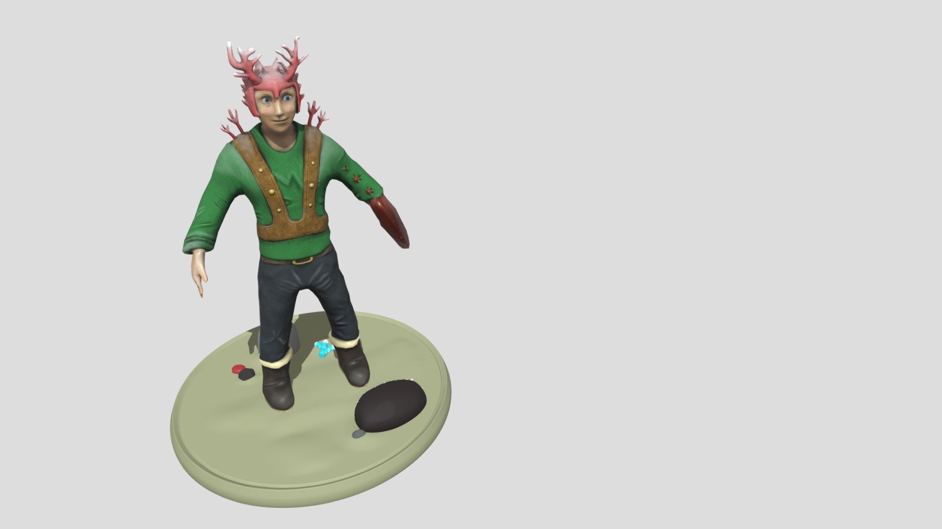 CharacterBaseNonPBR - 3D model by jordanorsborn [3667a96] - Sketchfab