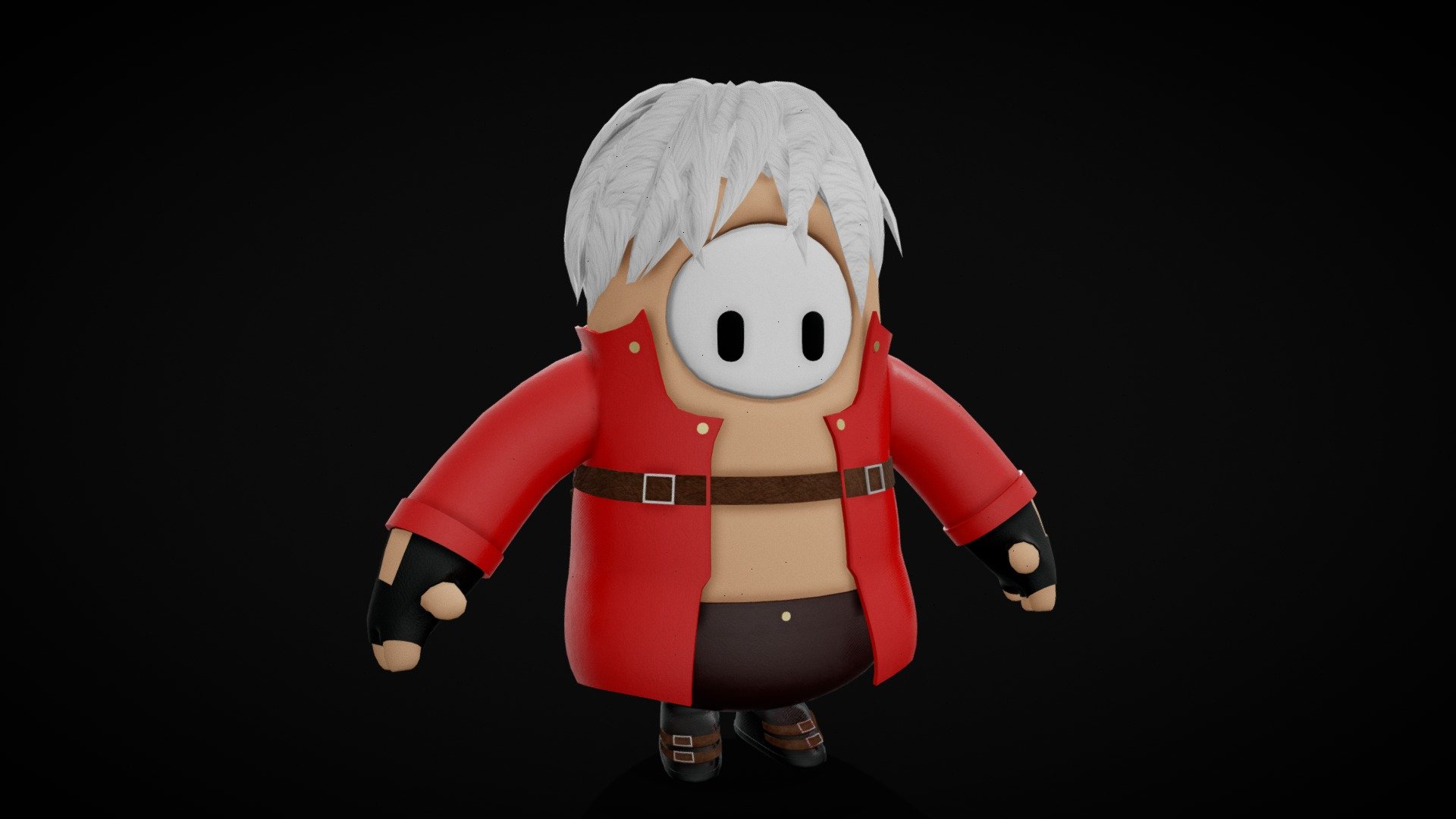 Fall Guys Dante Skin - Devil May Cry 3 - Download Free 3D model by ...