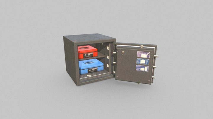 Cashbox 3D models - Sketchfab