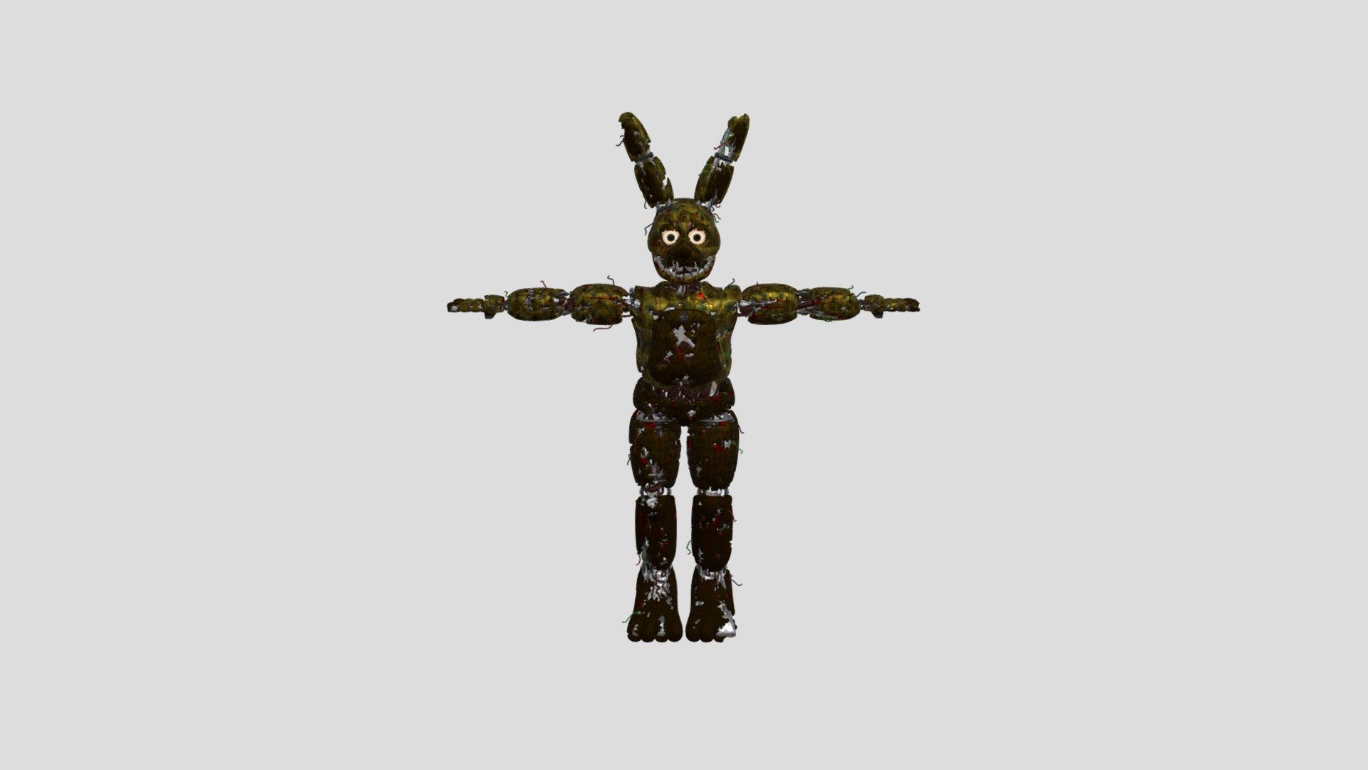 Springtrap - 3D model by LuckyDaGreat [366b5e1] - Sketchfab