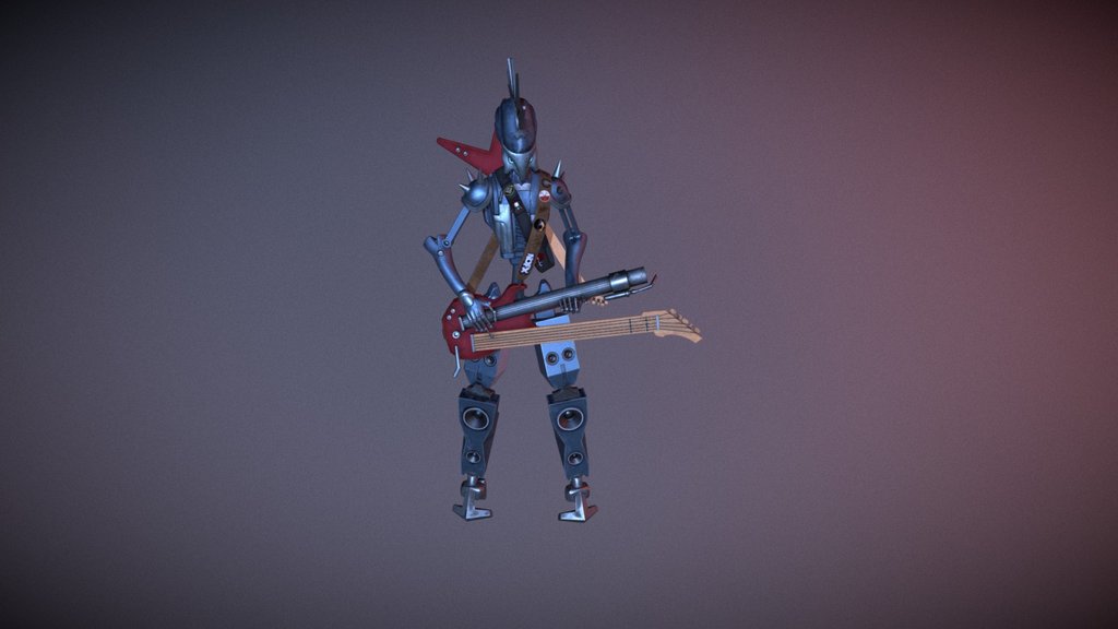 Artstation’s "Beyond Human" Challenge - A 3D model collection by Paul ...