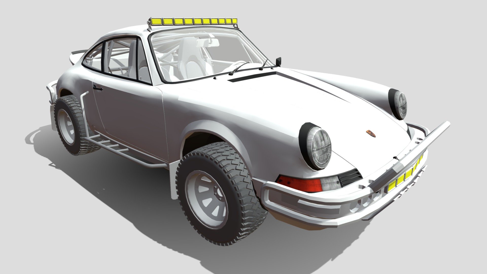 1973 Porsche 911 offroad - Download Free 3D model by Vyacheslav ...