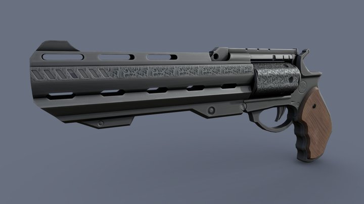 Revolver 3D models - Sketchfab