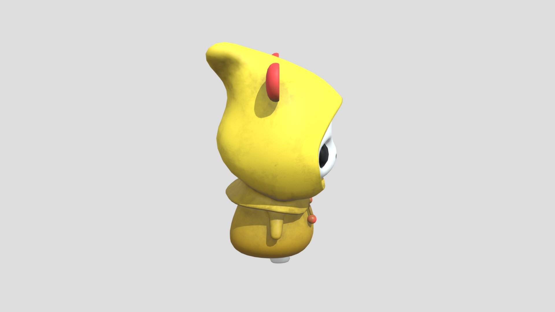 Chibi White Bear - Download Free 3D model by Mr.K (@Mr.Ken) [366e05f ...