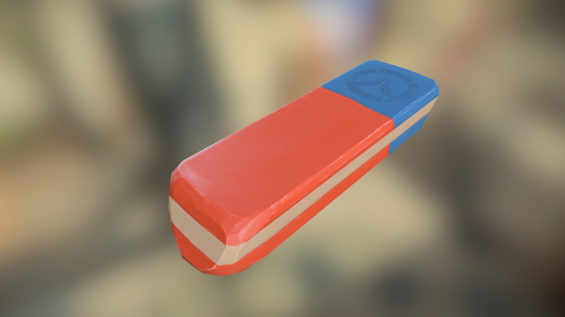Stylized Eraser - 3D model by crazy_pixel [366e071] - Sketchfab