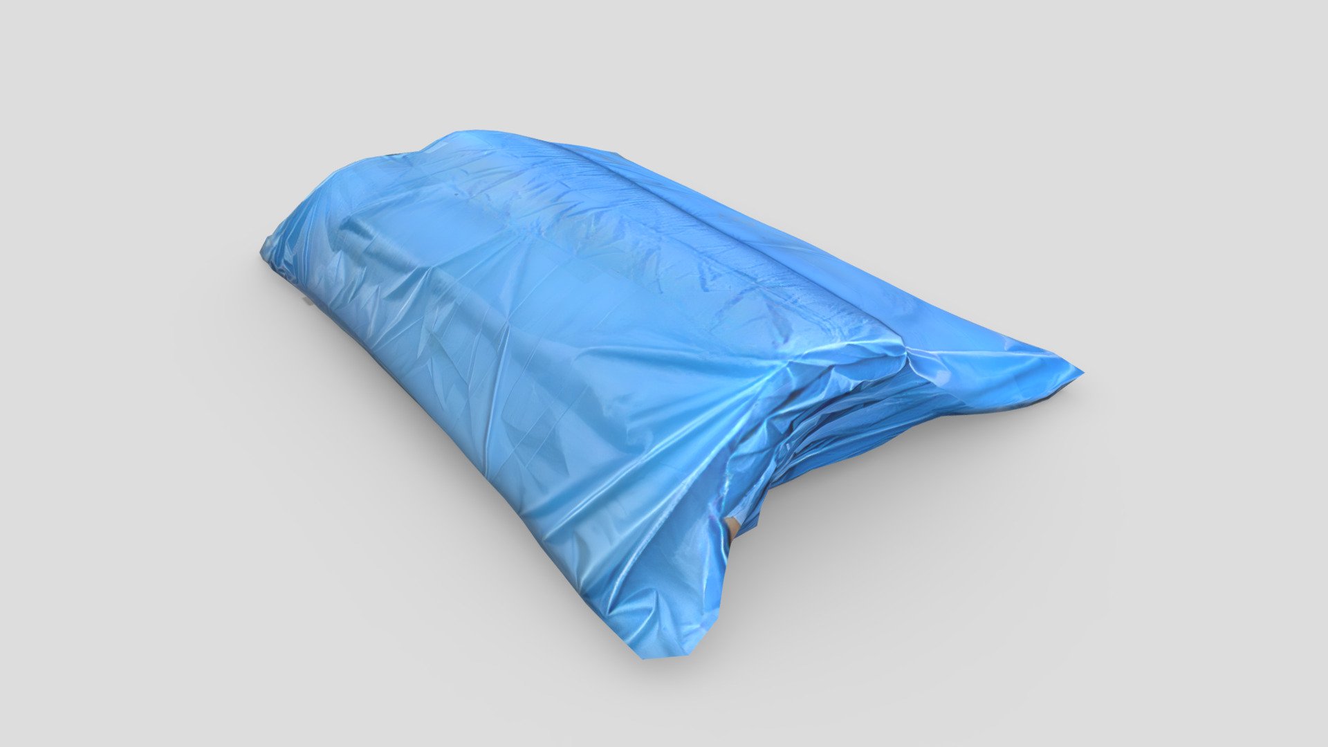 Folded Blue Tarp 3 - Buy Royalty Free 3D model by plaggy [366e290 ...