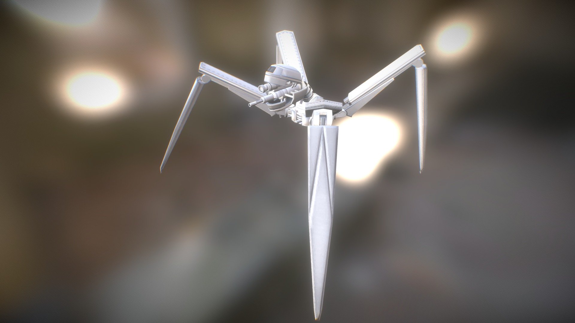 Gunbot - Download Free 3D model by 3DHaupt (@dennish2010) [366yFzm ...