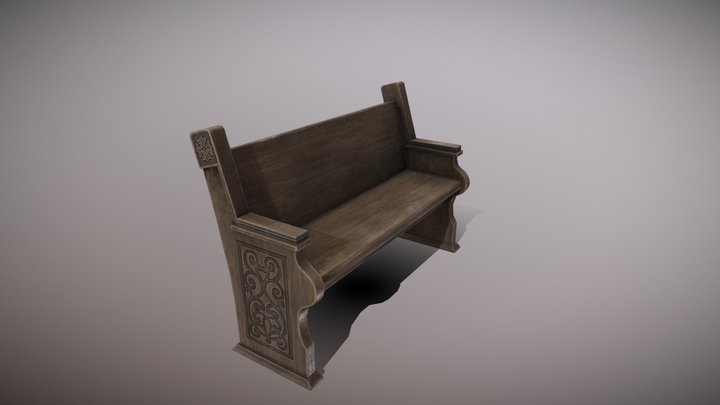 Churchbench 3D models - Sketchfab
