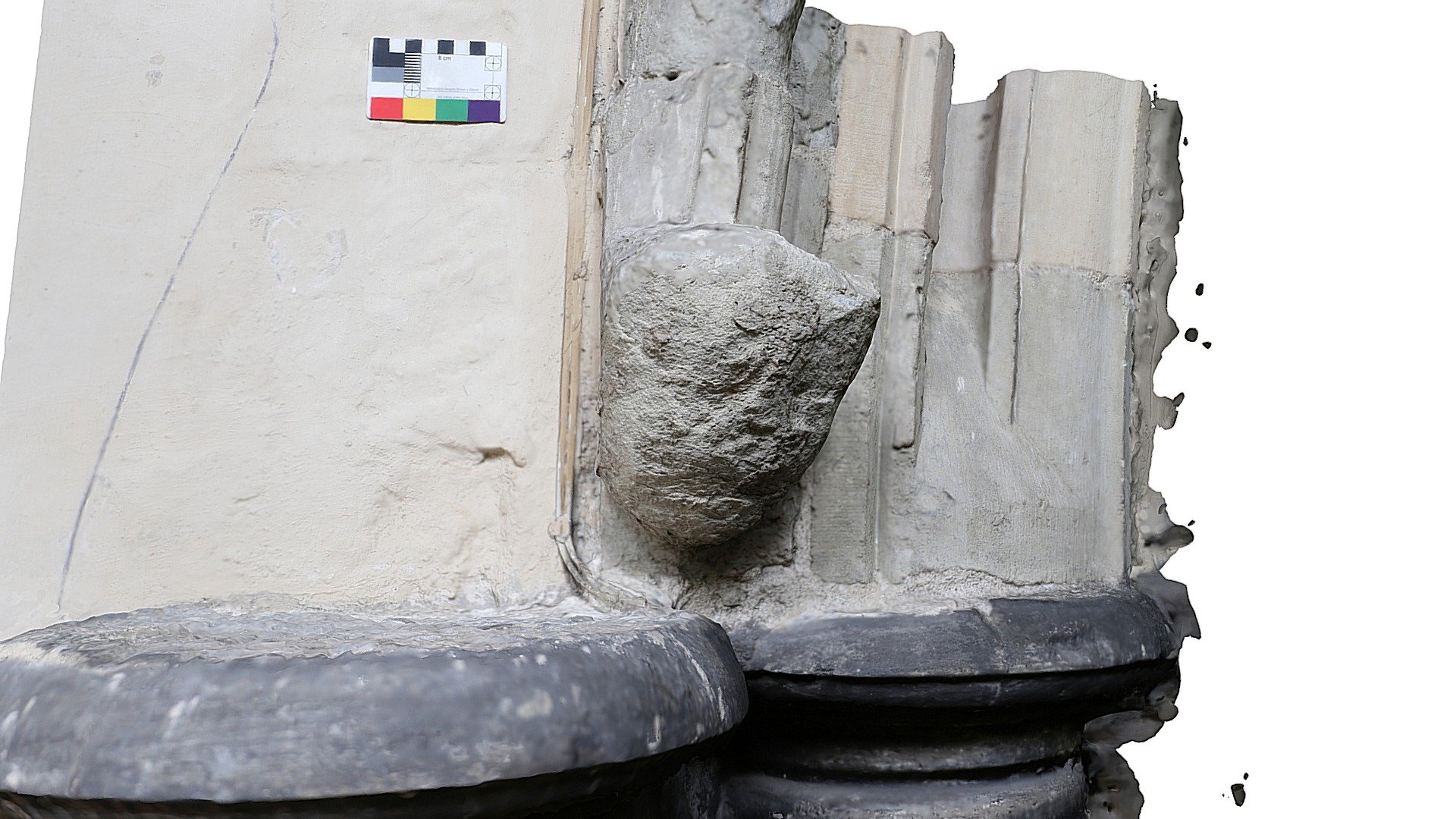 Worn label stop c.1255 - 3D model by Rochester Cathedral ...