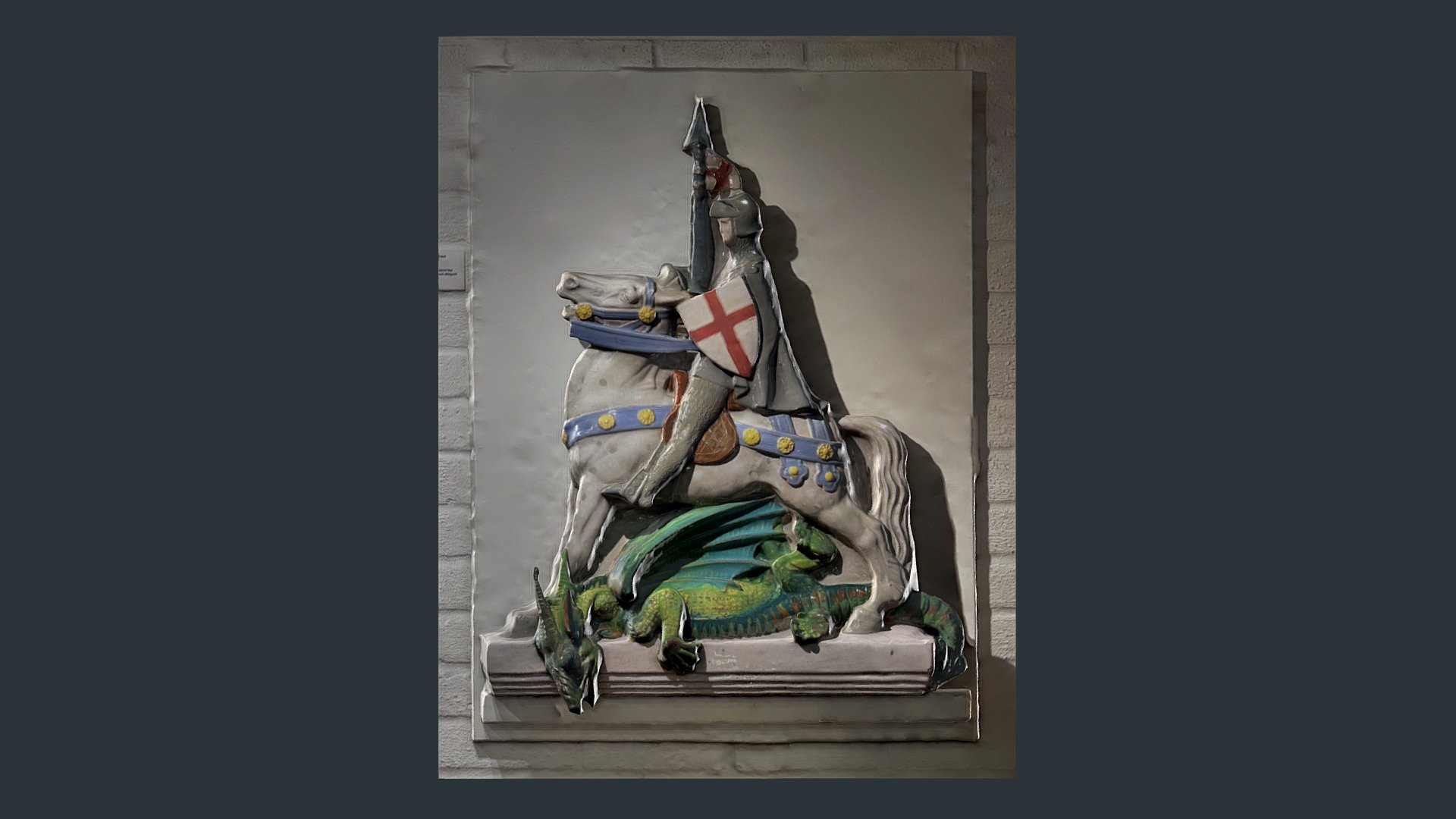 Della Robbia plaque, Poole Museum - Download Free 3D model by Thomas ...