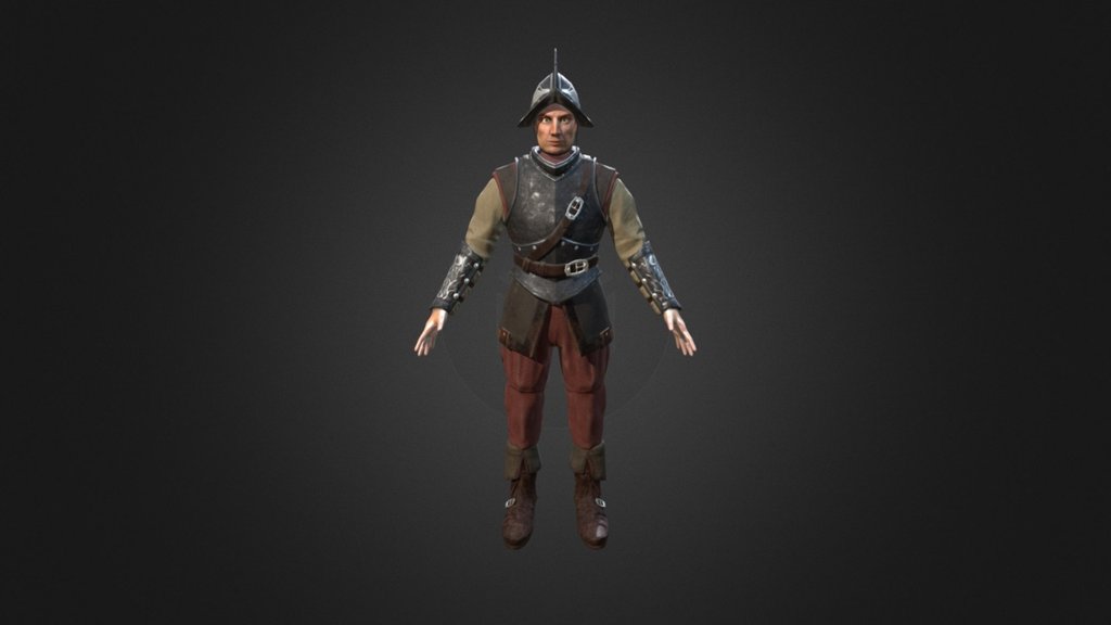 Footman - 3D model by Strix [3671aec] - Sketchfab