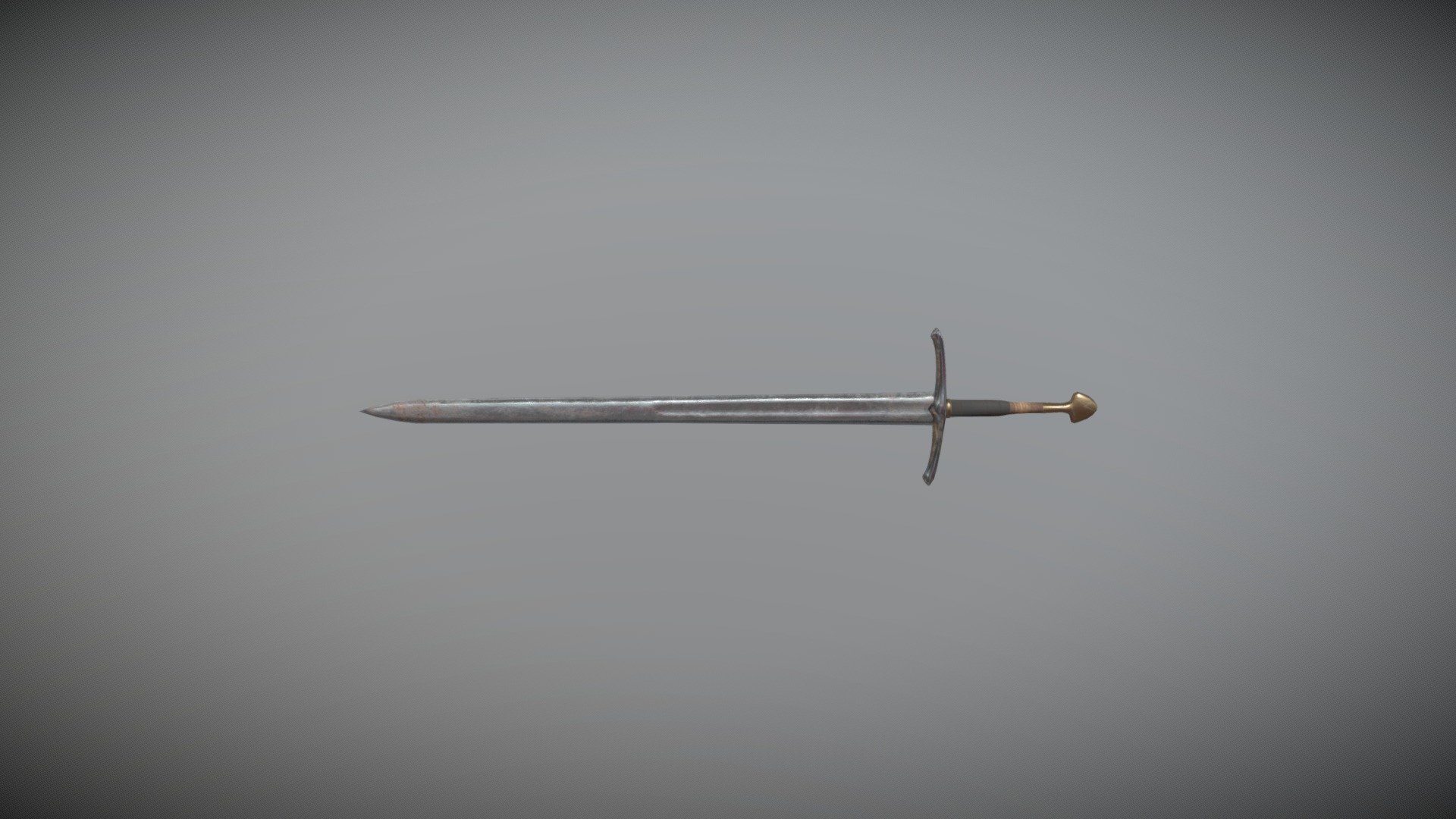 Medieval Sword PBR - 3D model by Andrew Czanik - LHTeam (@andrewczanik ...
