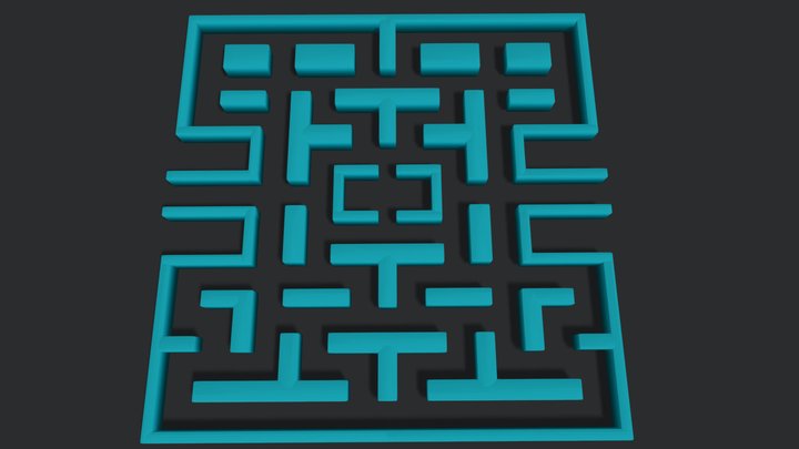 Pacman 3D models - Sketchfab